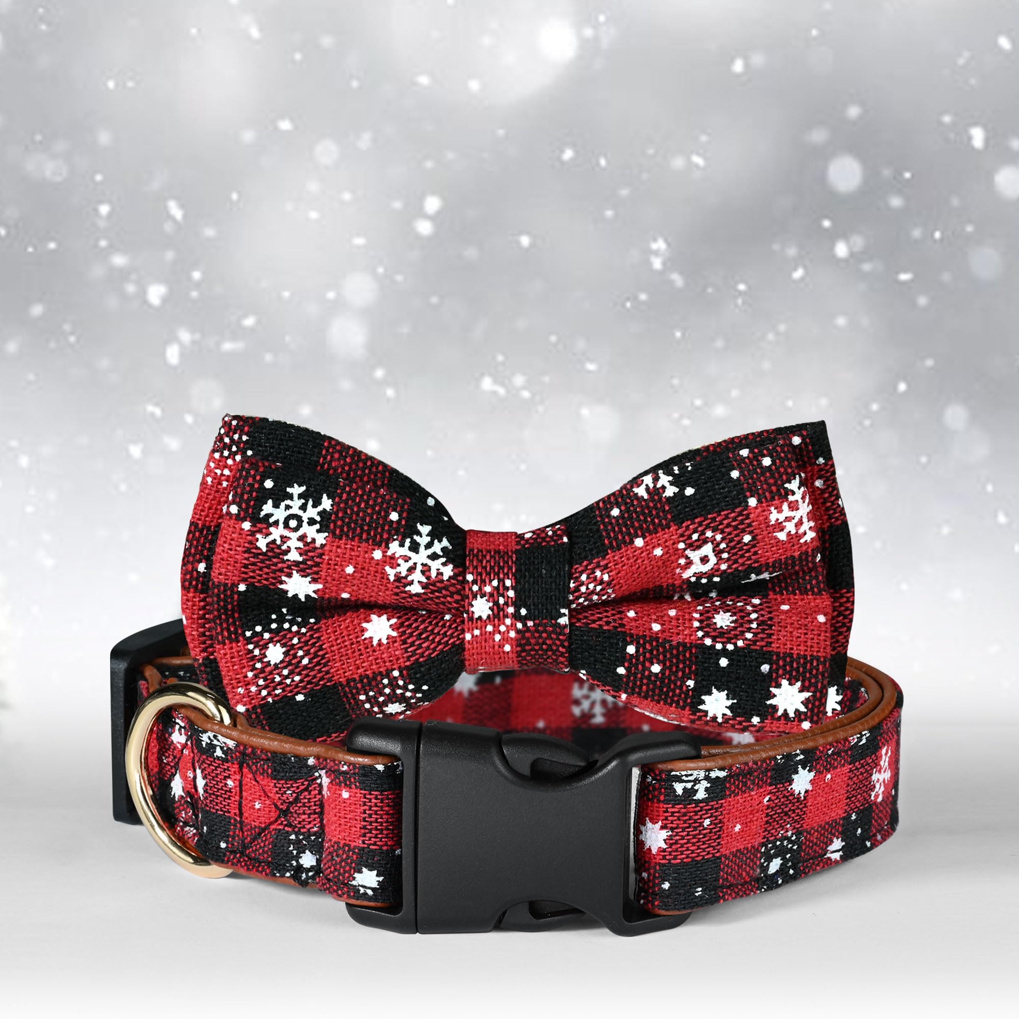 Amazon.com : wipalor Adjustable Christmas Dog Collar Girl Boy with ...