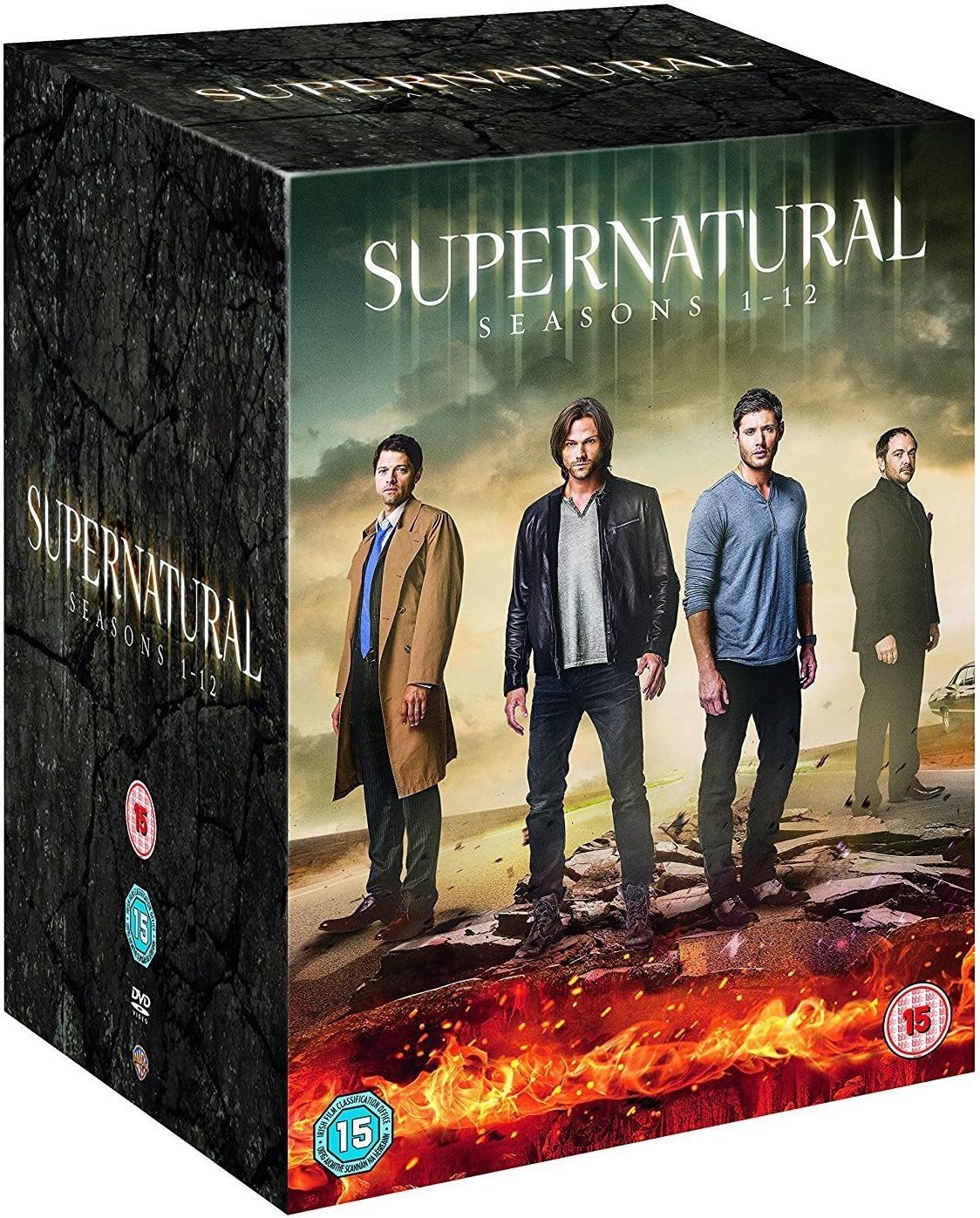 Supernatural: Seasons 1-12 [DVD]: Amazon.co.uk: Jensen Ackles, Jared ...