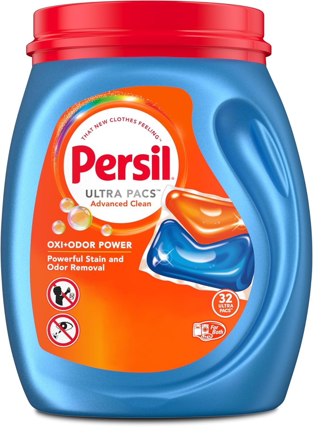 Amazon.com: Persil Ultra Pacs Advanced Clean Oxi+Odor Power Laundry ...