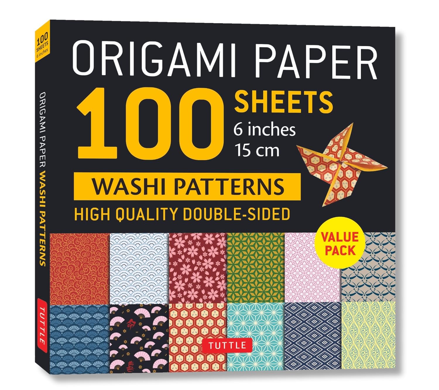 Amazon | Origami Paper 100 Sheets Washi Patterns: Double-sided Origami ...