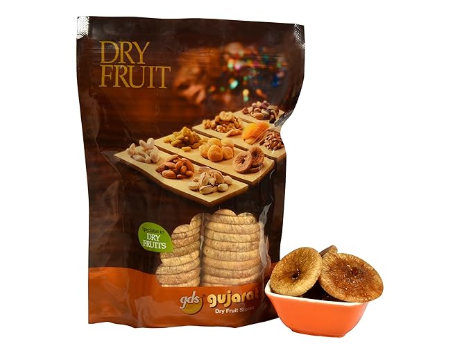 GUJARAT DRY FRUIT STORE GDS Premium Dried Figs(Anjeer),Rich Sources Of ...