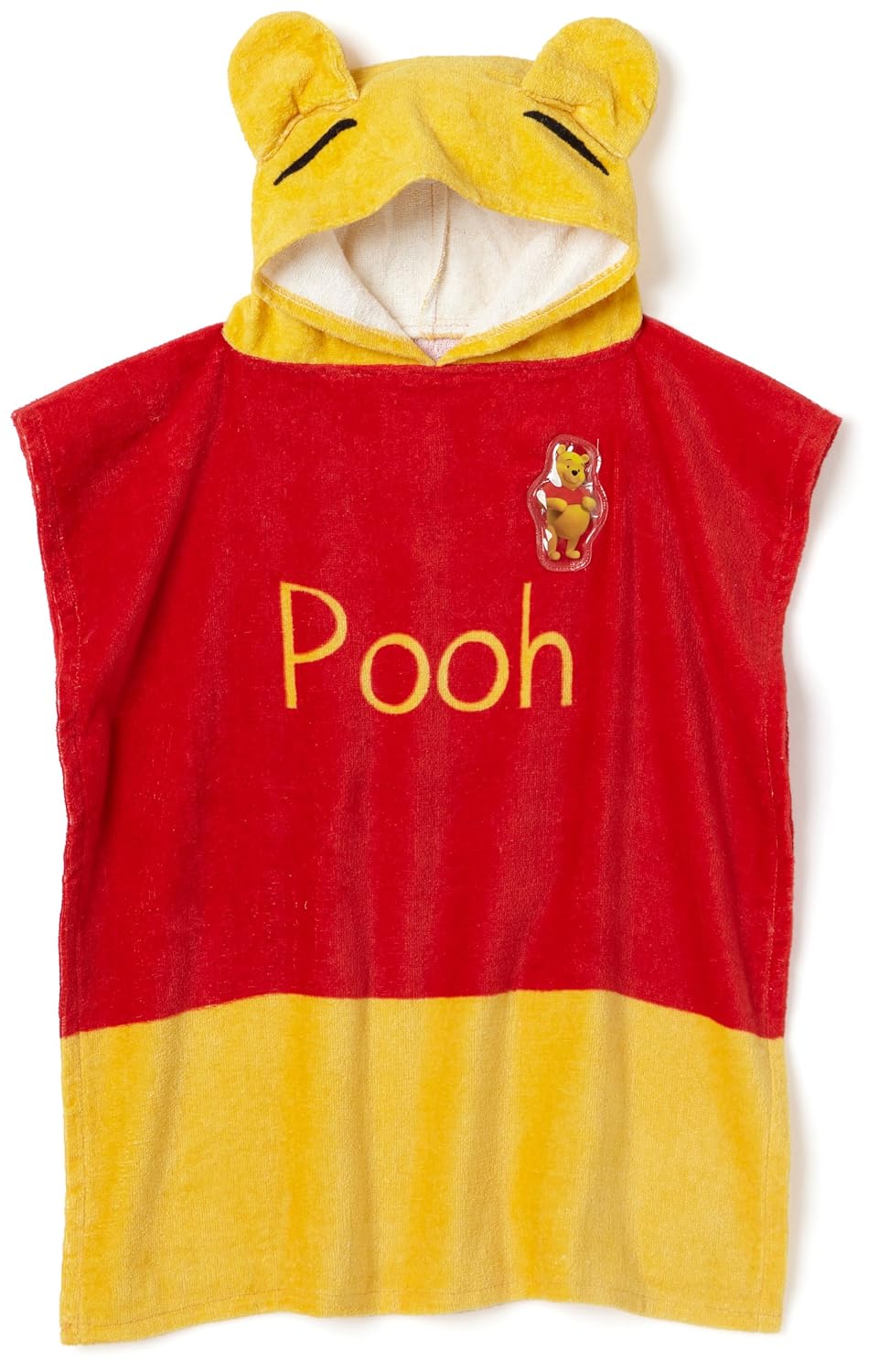 Winnie the Pooh Poncho Style Hooded Towel with LED Light : Amazon.in ...