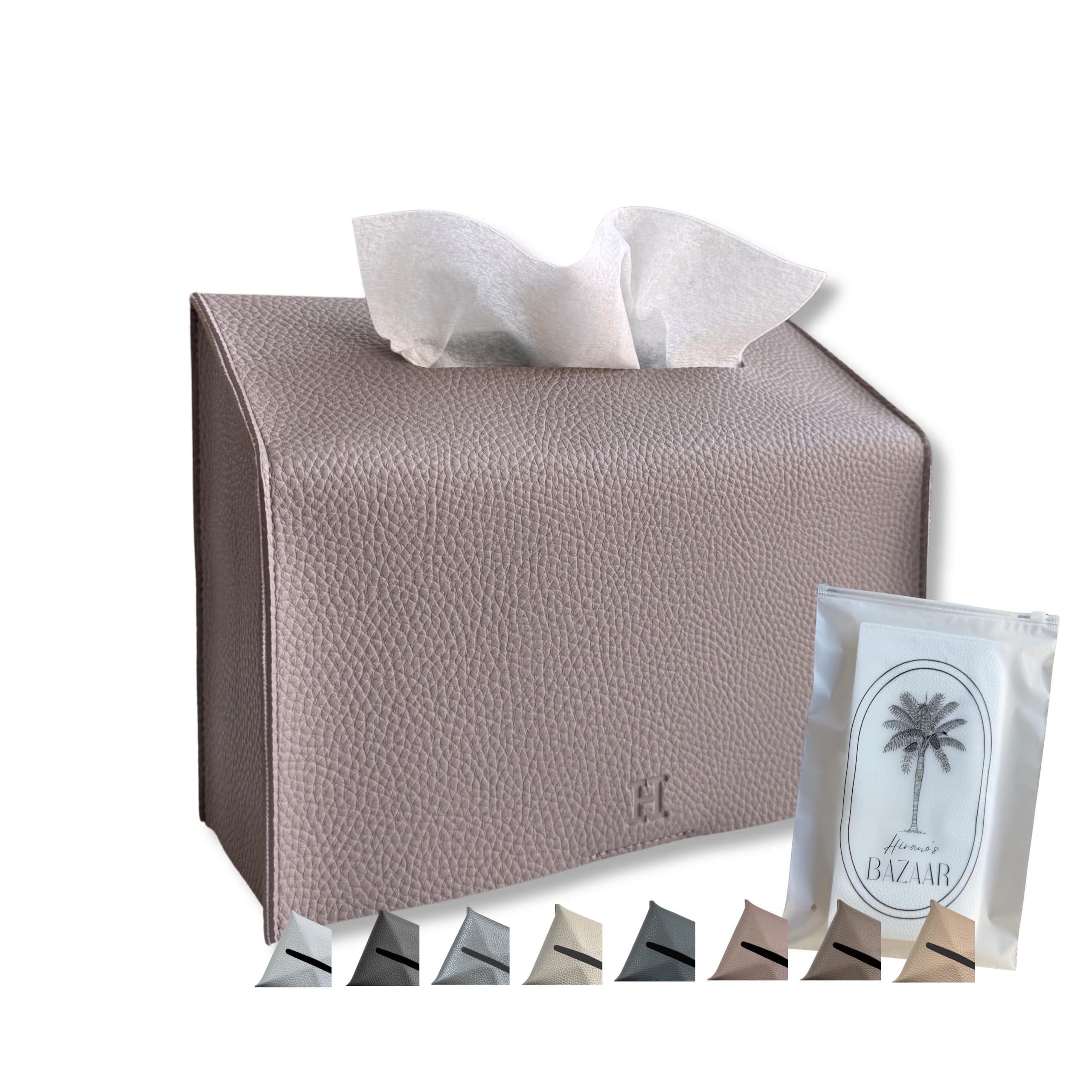 Amazon.com: Hand Towel Box Cover Holder by Hirano's BAZAAR - Vegan ...