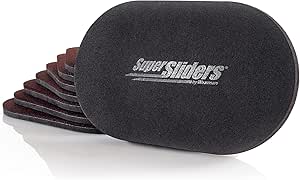 Amazon.com: Super Sliders 5 3/4" x 9 1/2" Oval Reusable Furniture ...