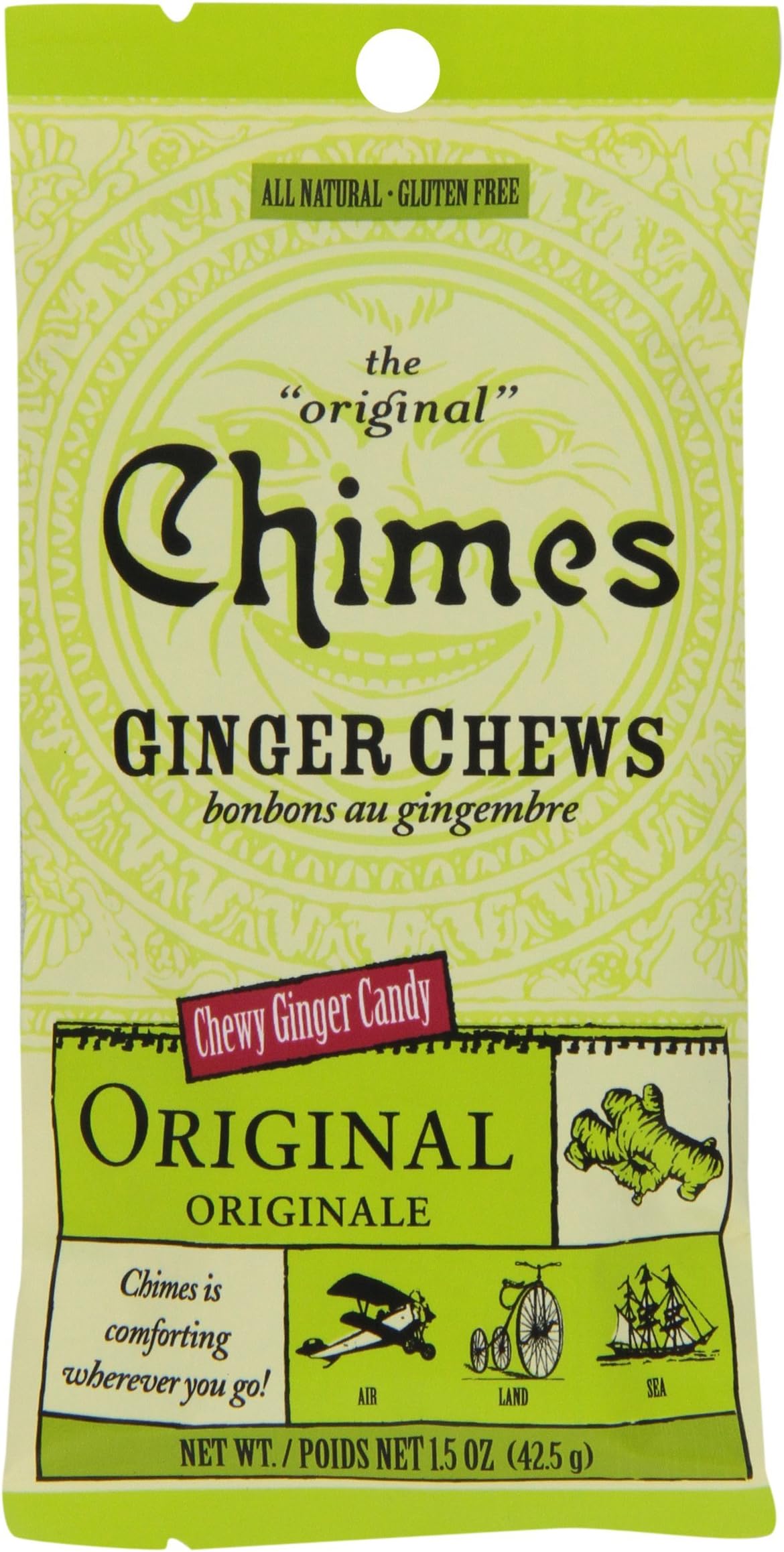 Amazon.com : Chimes Mango Ginger Chews, 2 Ounce (Pack of 1) : Ginger ...