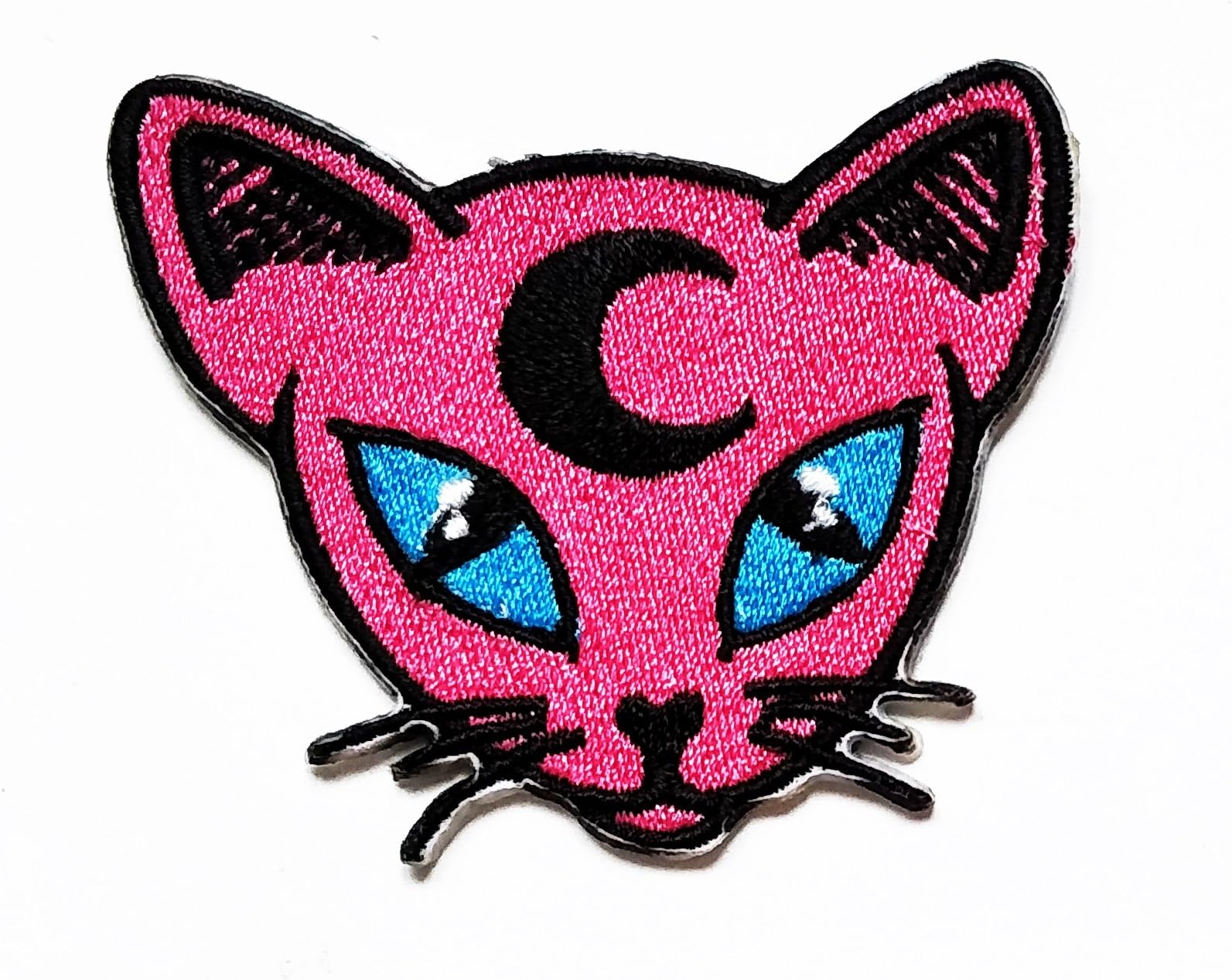 Amazon.com: HHO Pink Glass COFFEE Cartoon Patch Embroidered DIY Patches ...