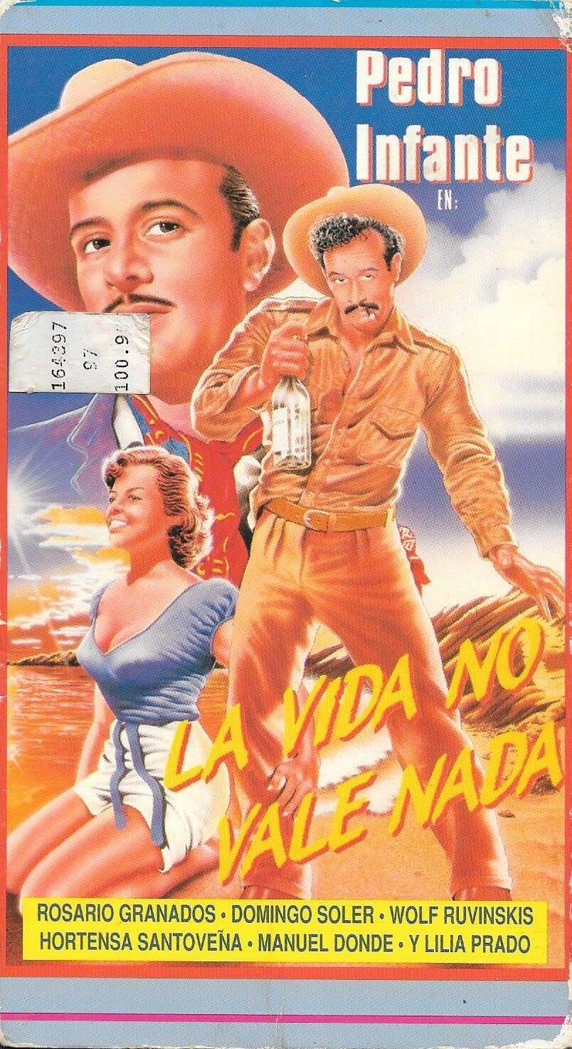 Amazon.com: La Vida No Vale Nada [VHS] : Pedro Infante, Rosario ...