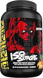 Amazon.com: Mutant ISO Surge Whey Protein Isolate Powder Acts Fast to ...
