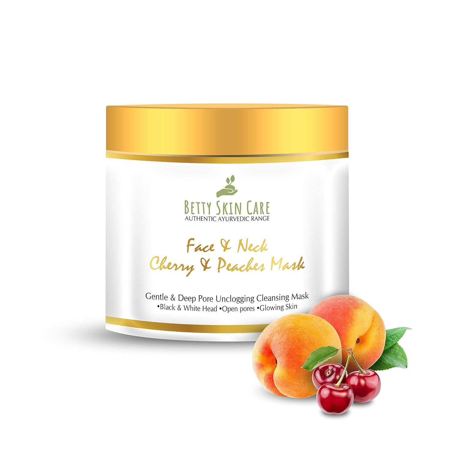 Buy Betty's Skin Care | Face & Neck Cherry & Peaches Mask | Hydrating ...