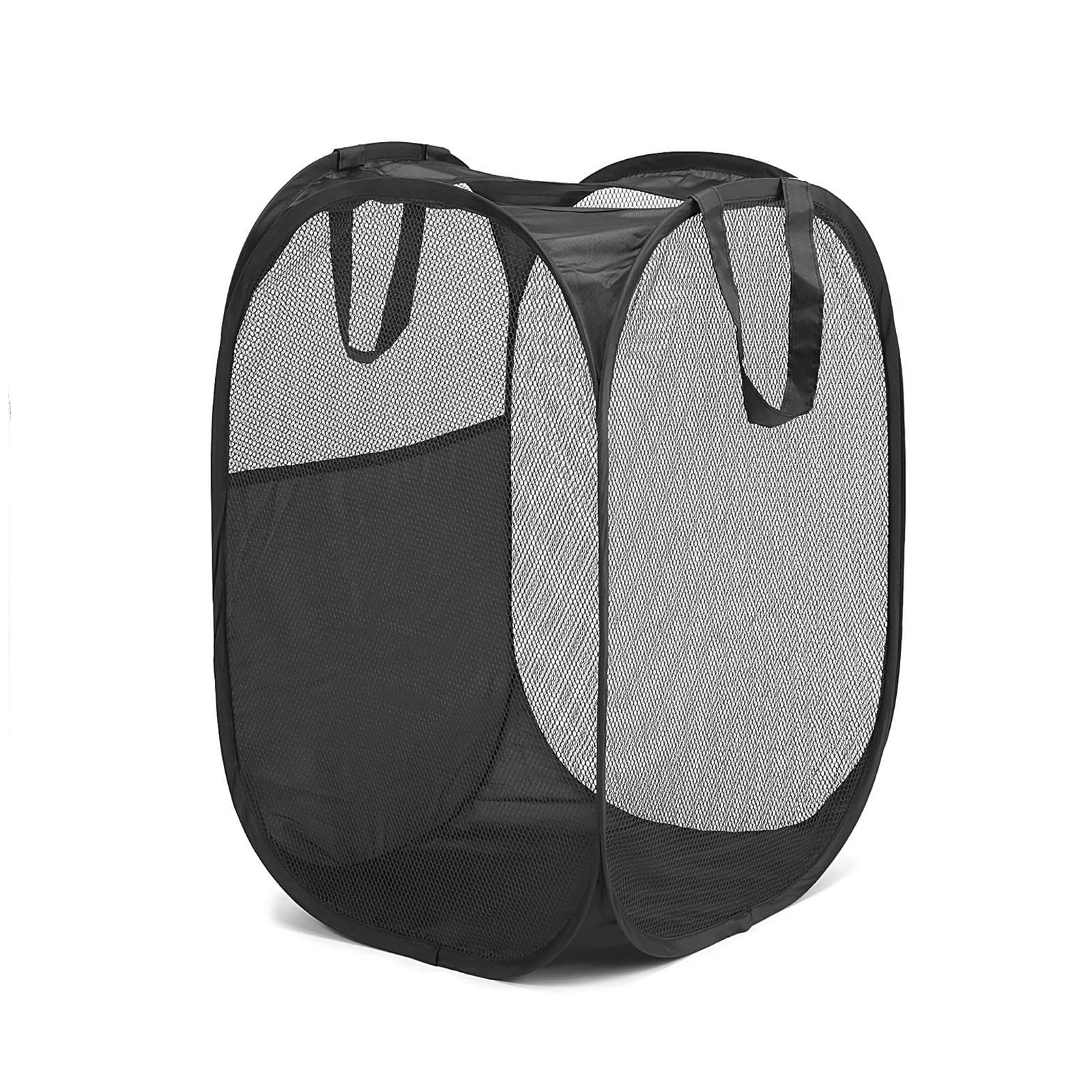 Durable Collapsible Laundry Baskets, 75L Pop Up Laundry Hamper with ...