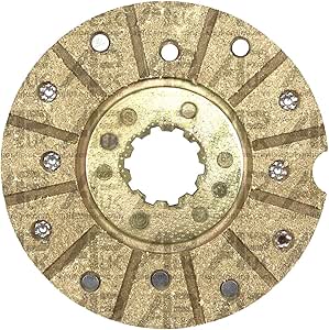 APUK Riveted Brake Friction Disc 10Z Replacement for Mahindra 3325 3505 ...