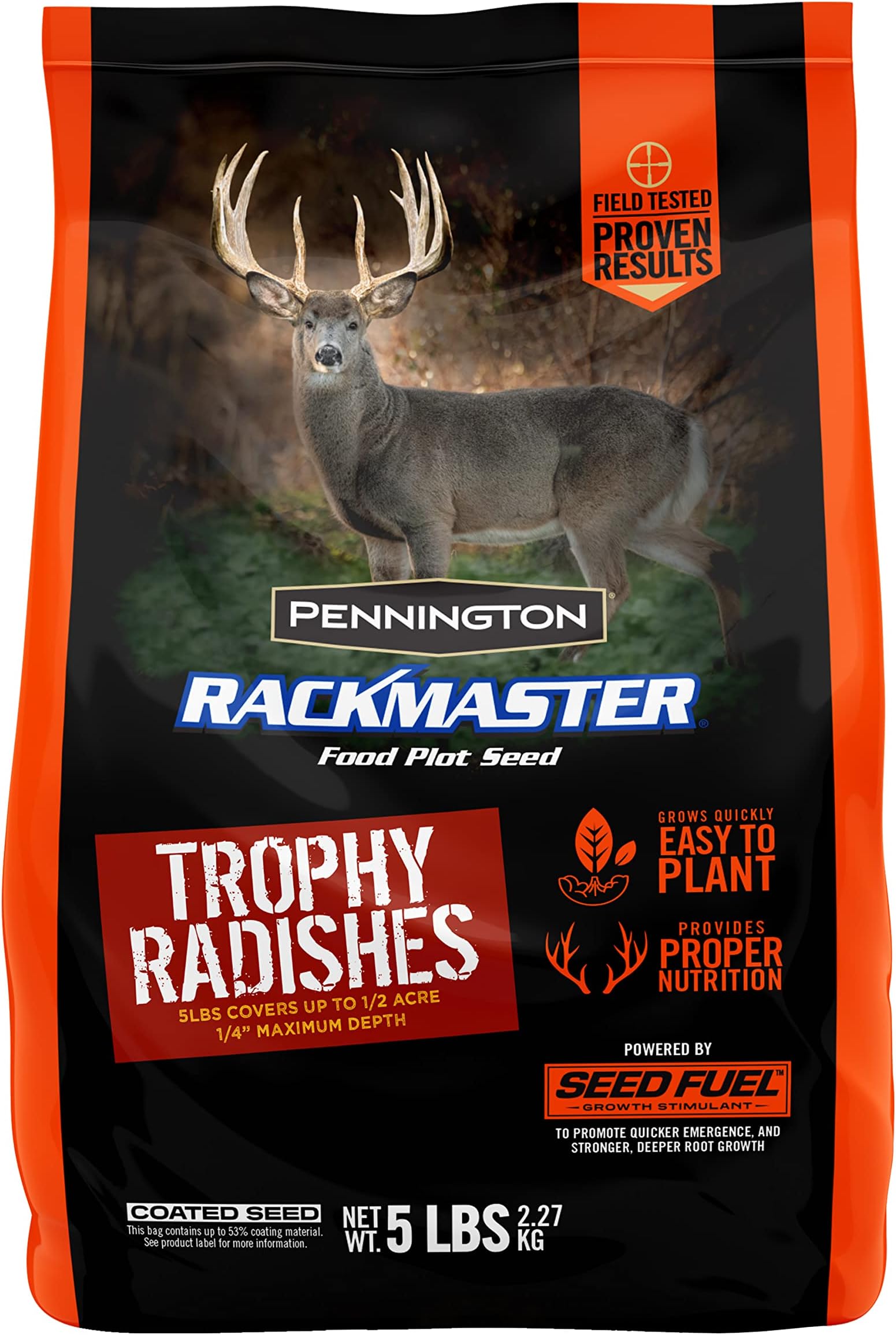 Amazon.com : Pennington Rackmaster Deluxe Fall Deer Mixture, 50-Pound ...