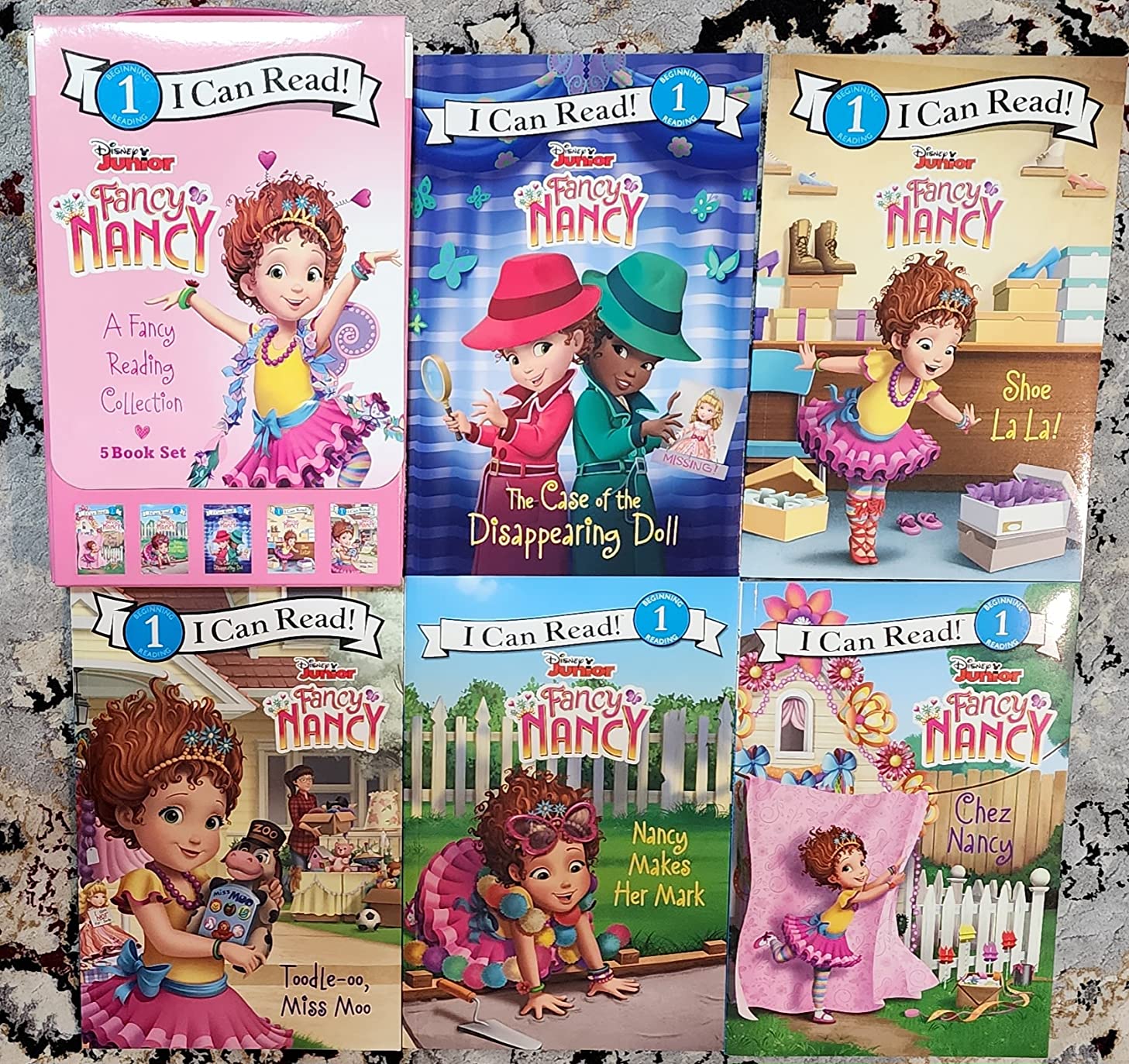 Amazon.com: Disney Junior Fancy Nancy: A Fancy Reading Collection 5 ...