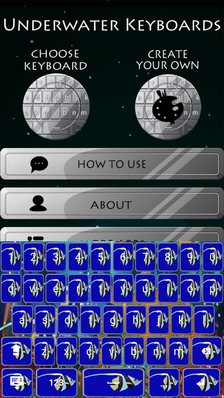 Underwater Keyboards - App on Amazon Appstore