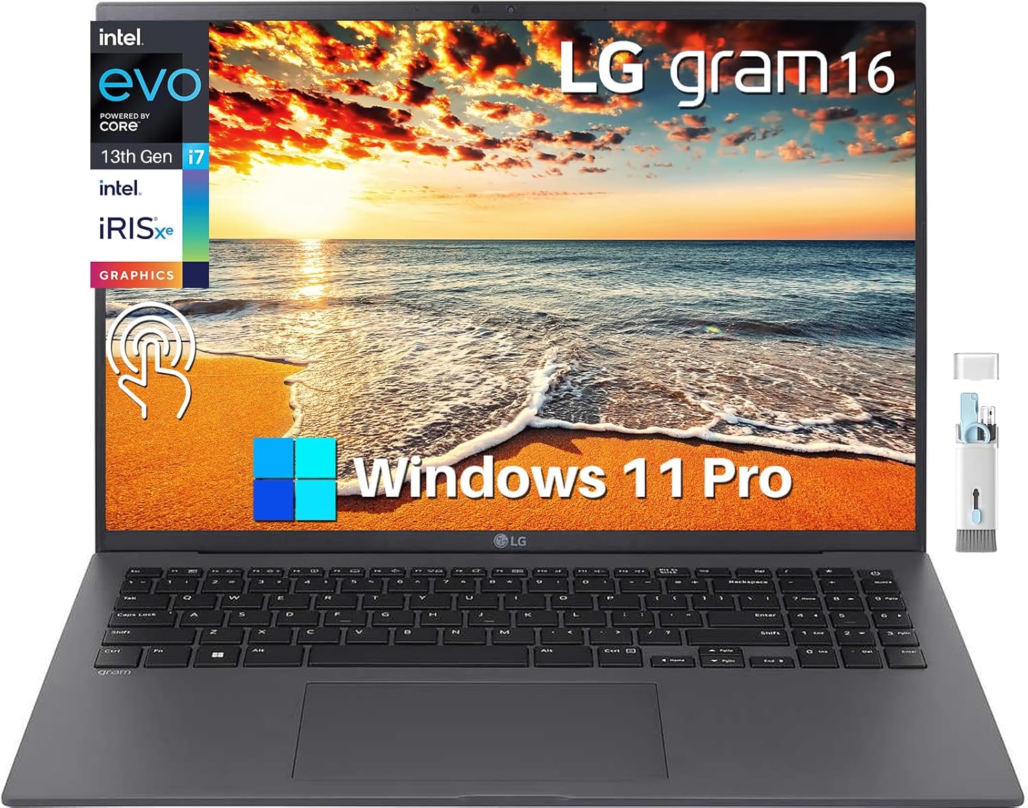 Amazon.com: LG Gram 16 Lightweight Business Laptop 2024, 16" WUXGA IPS ...