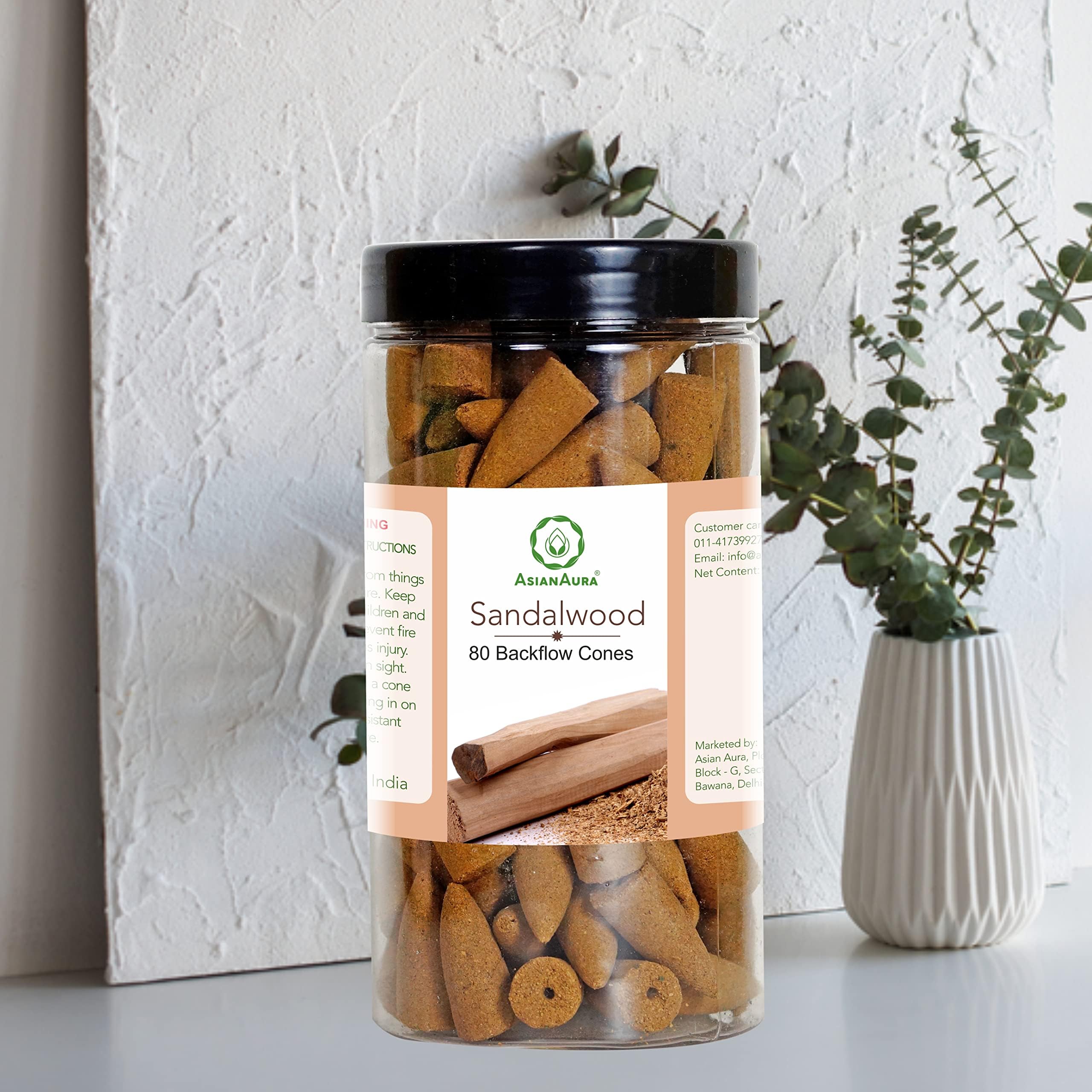 Asian Aura Backflow Incense dhoop/Cone | Scented Back Flow Smoke Cones ...