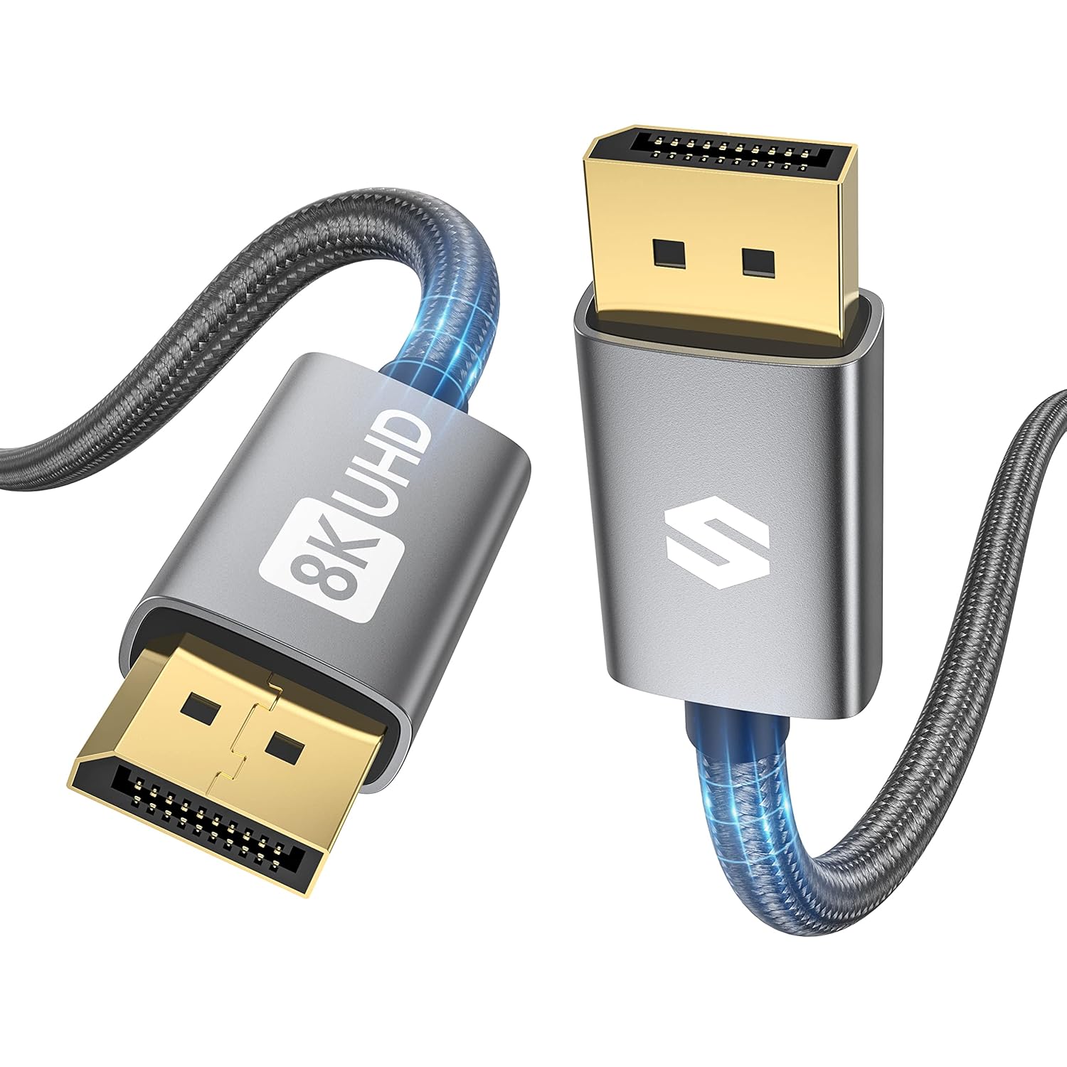 Silkland [VESA Certified] 8K DisplayPort Cable 1.4, DP Cable [8K@60Hz ...