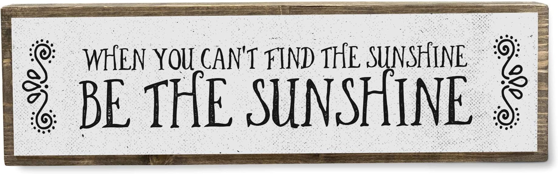 Amazon.com: Sincere Surroundings PET12848 Be The Sunshine-8 x 8, White ...