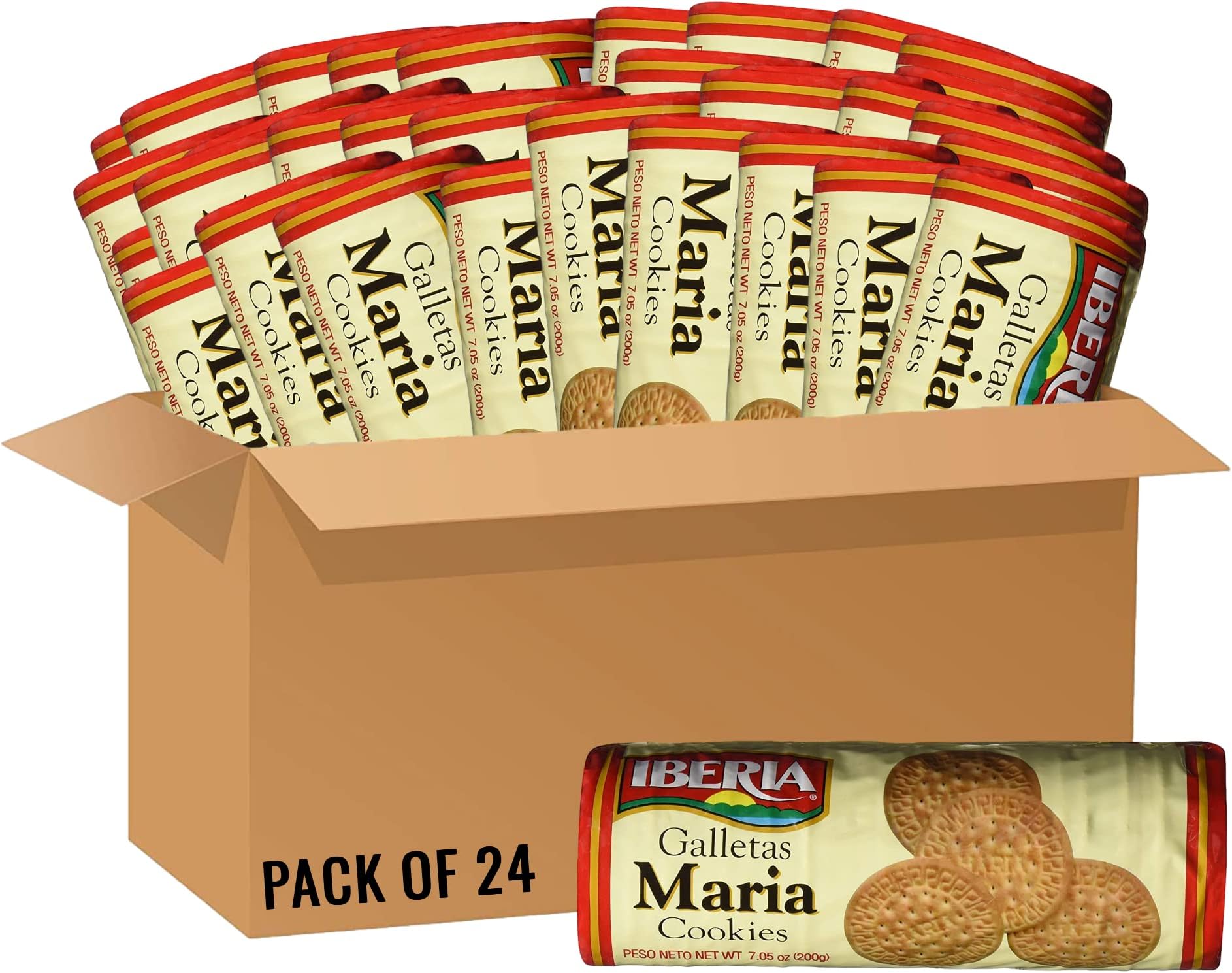 Amazon.com: Iberia Maria Cookies, 7 Oz, Pack Of 24