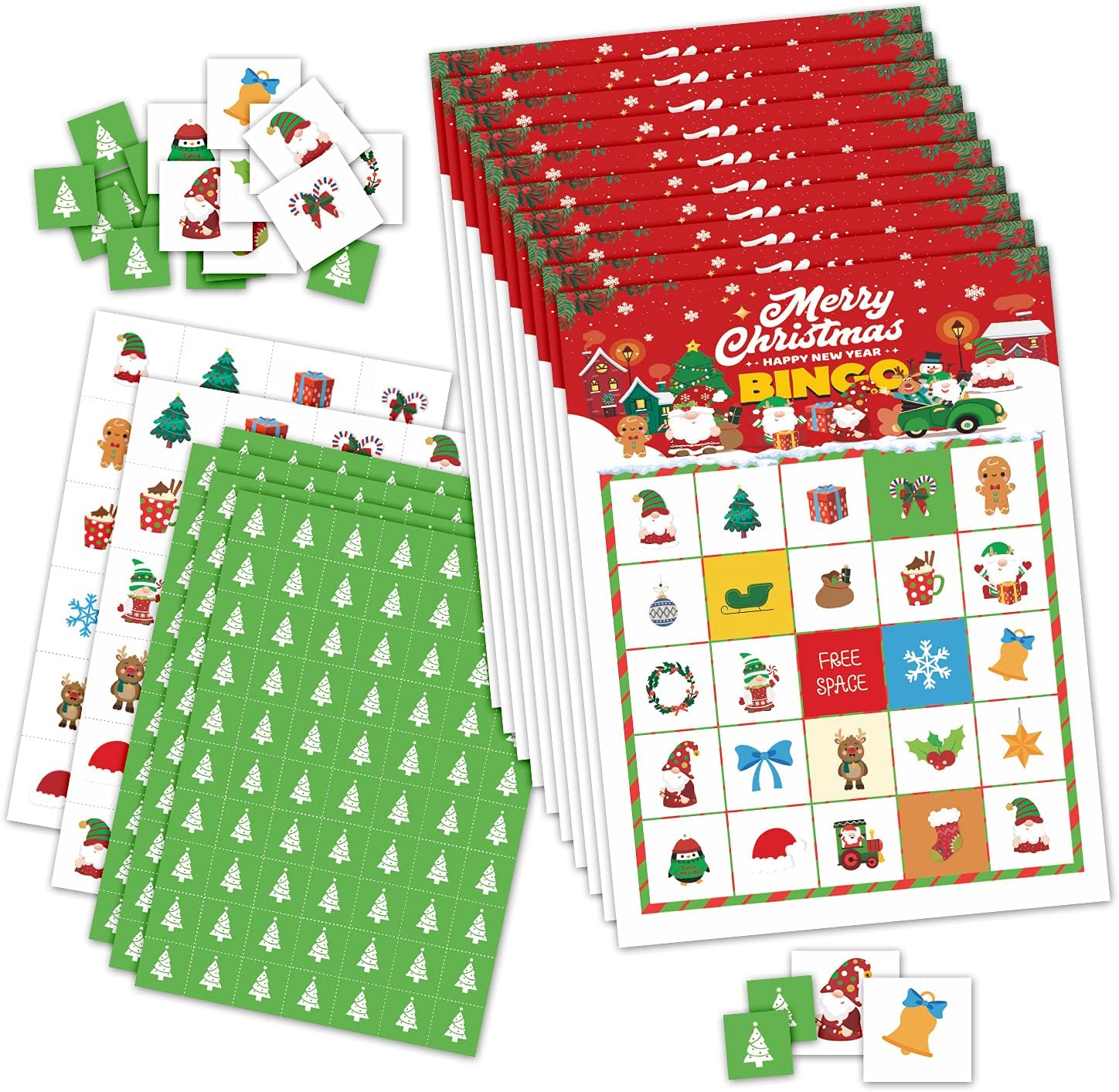 Zayvor Christmas Bingo Game - Fun Holiday Activity Australia | Ubuy