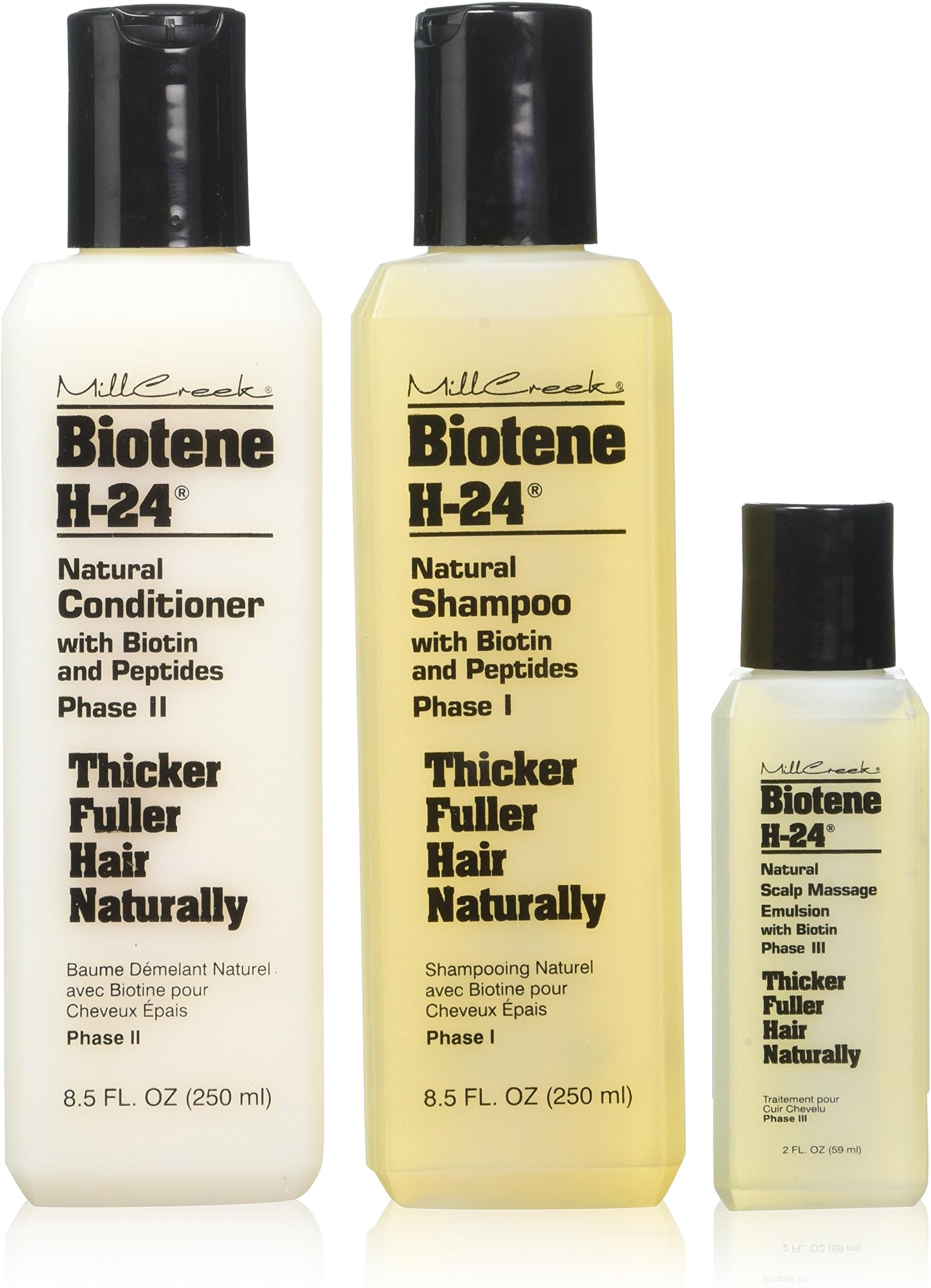 Amazon.com : Mill Creek H-24 Shampoo/Conditioner/Emulsion Tripack ...