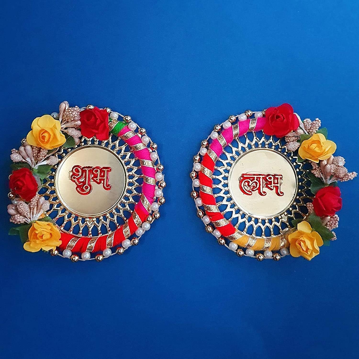 Buy Decorative Buckets :SHUBH LABH STICKER |DIWALI DECORATIONS ...