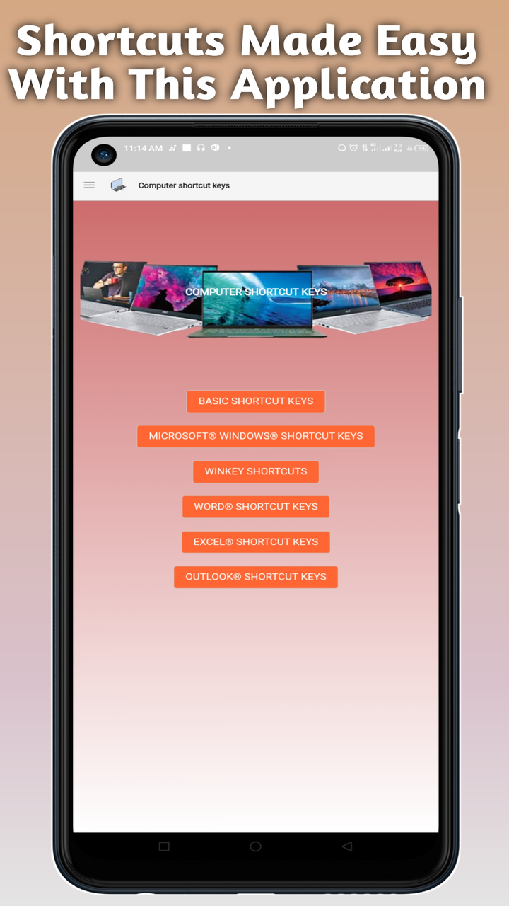 Computer Shortcut Keys - App on Amazon Appstore