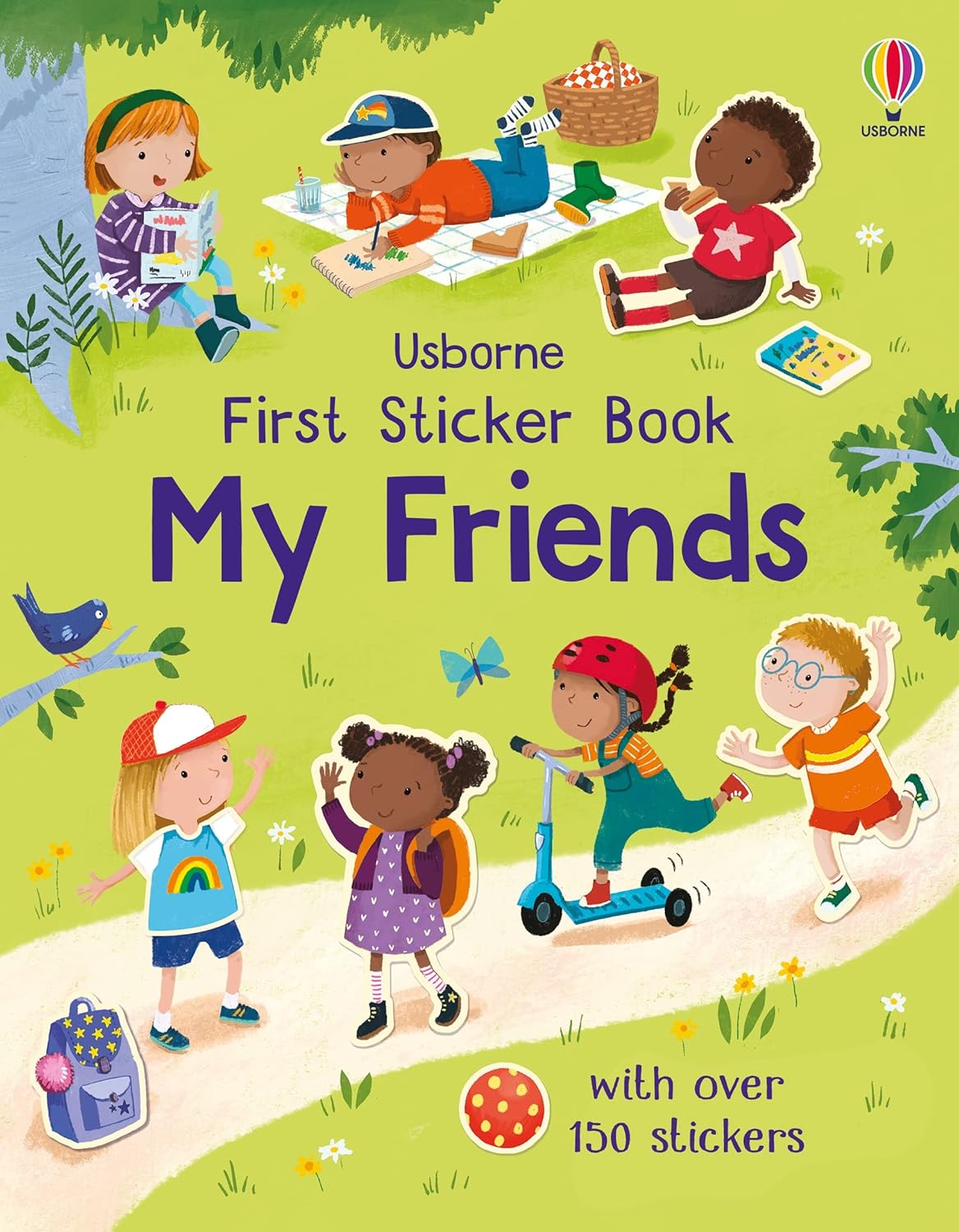 Amazon.com: First Sticker Book My Friends: 9781805070092: Bathie, Holly ...