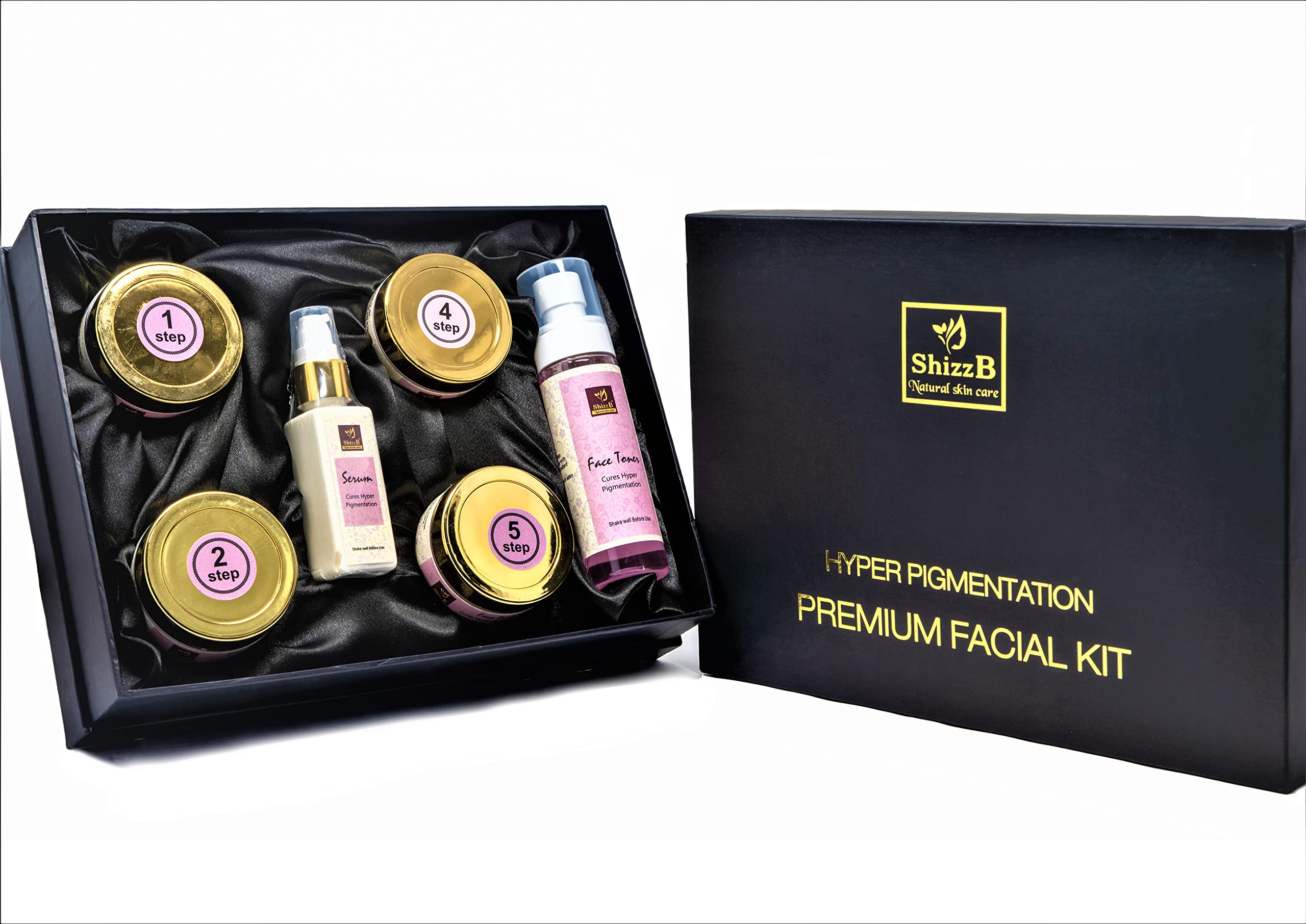 SHIZZB HYPERPIGMENTATION PREMIUM FACIAL KIT | Pack of 400GM : Amazon.in ...
