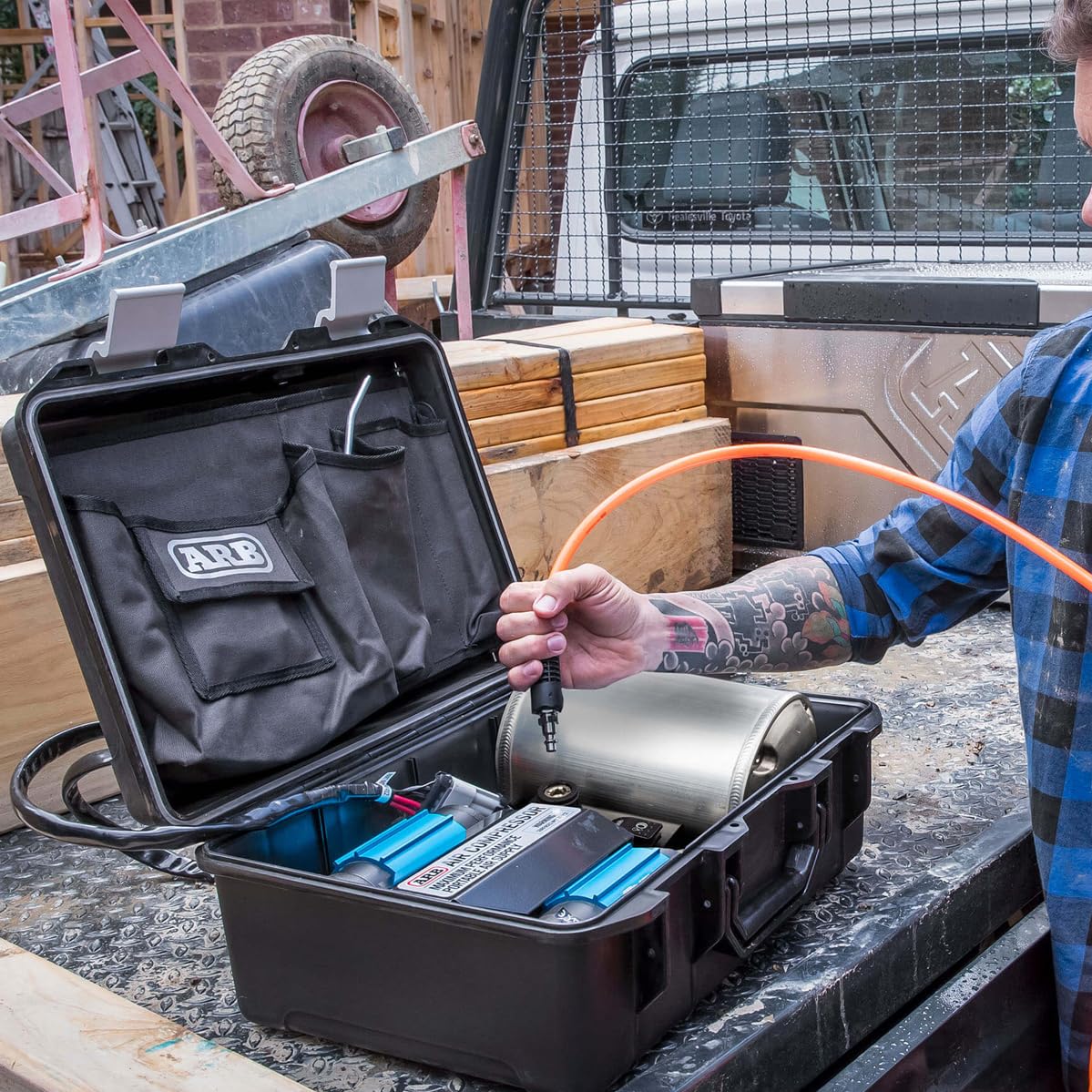 Snapklik.com : ARB 171507 4 Litre Aluminium Air Tank For Air Compressors