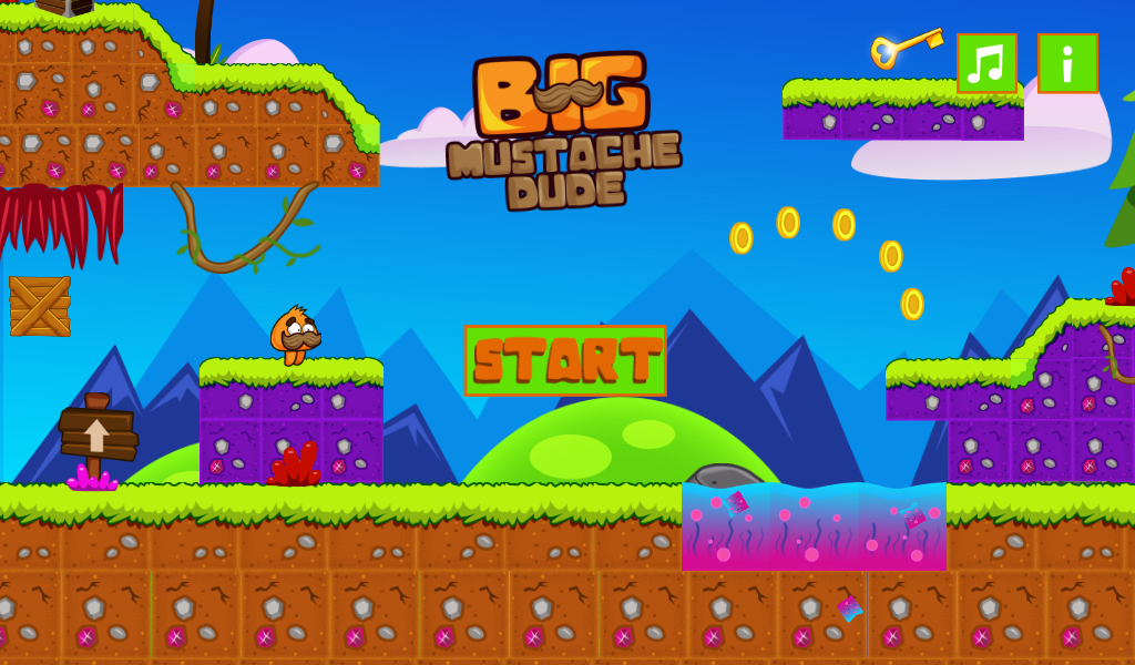 Big Mustache Dude - Retro Addictive Game:Amazon.com:Appstore for Android