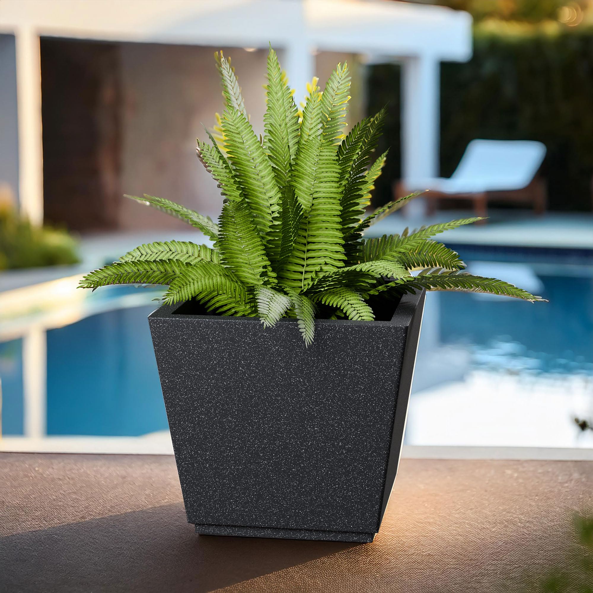 YUCCABE ITALIA FOXB GK 18 INCH Pots for Plants Highly Durable Polymers ...