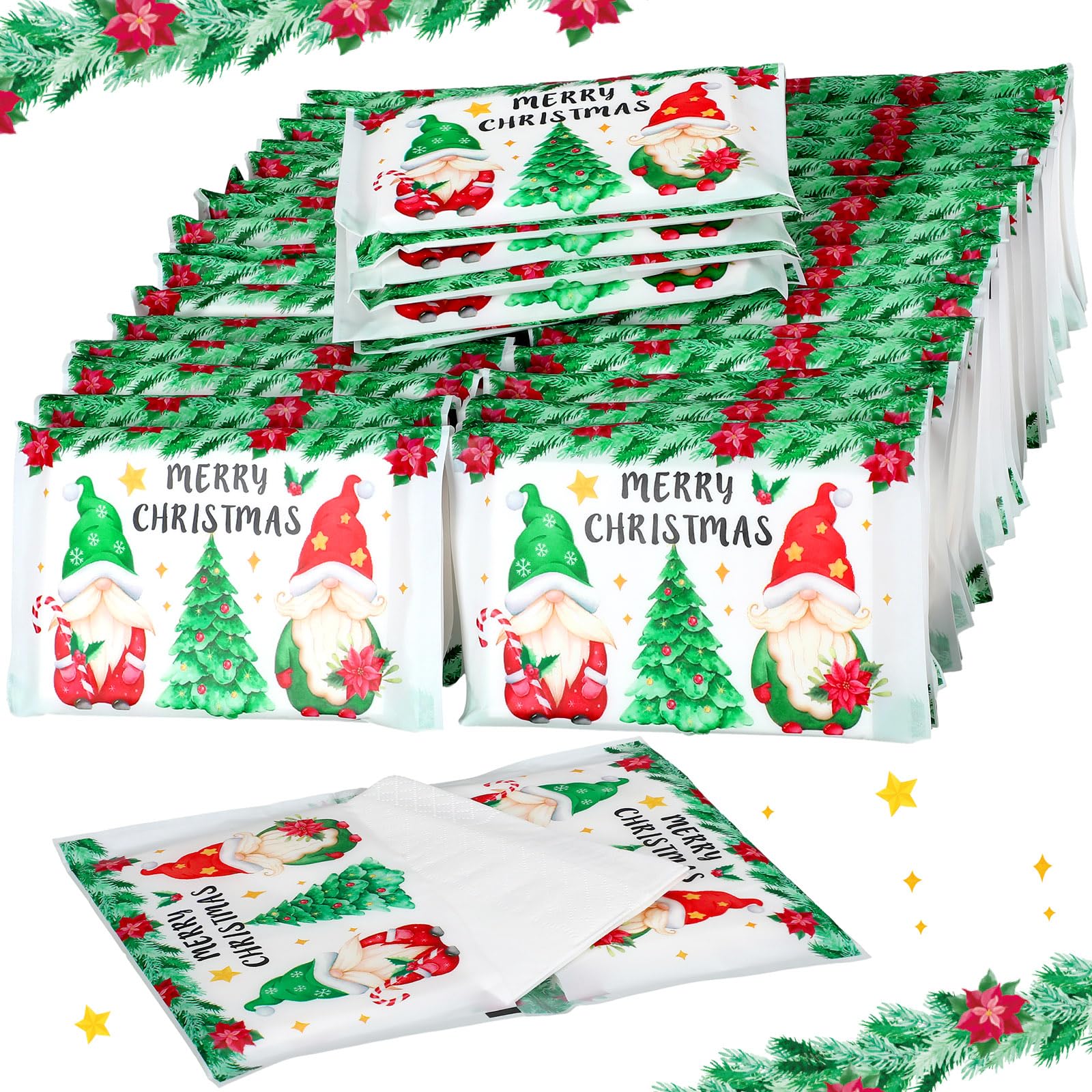 PerKoop 100 Packs Travel Size Tissues Pocket Facial Tissues Bulk 3 Ply ...