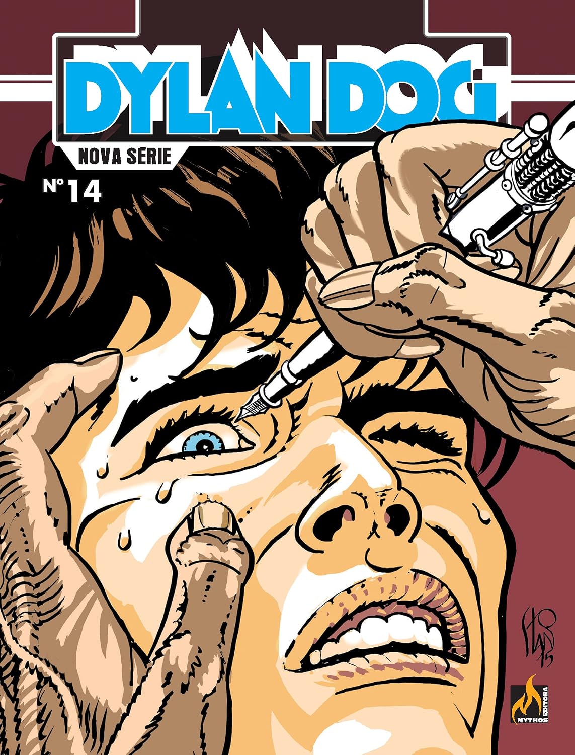 dylan dog n 14 nova serie a caligrafia da dor 100 paginas em portugus ...