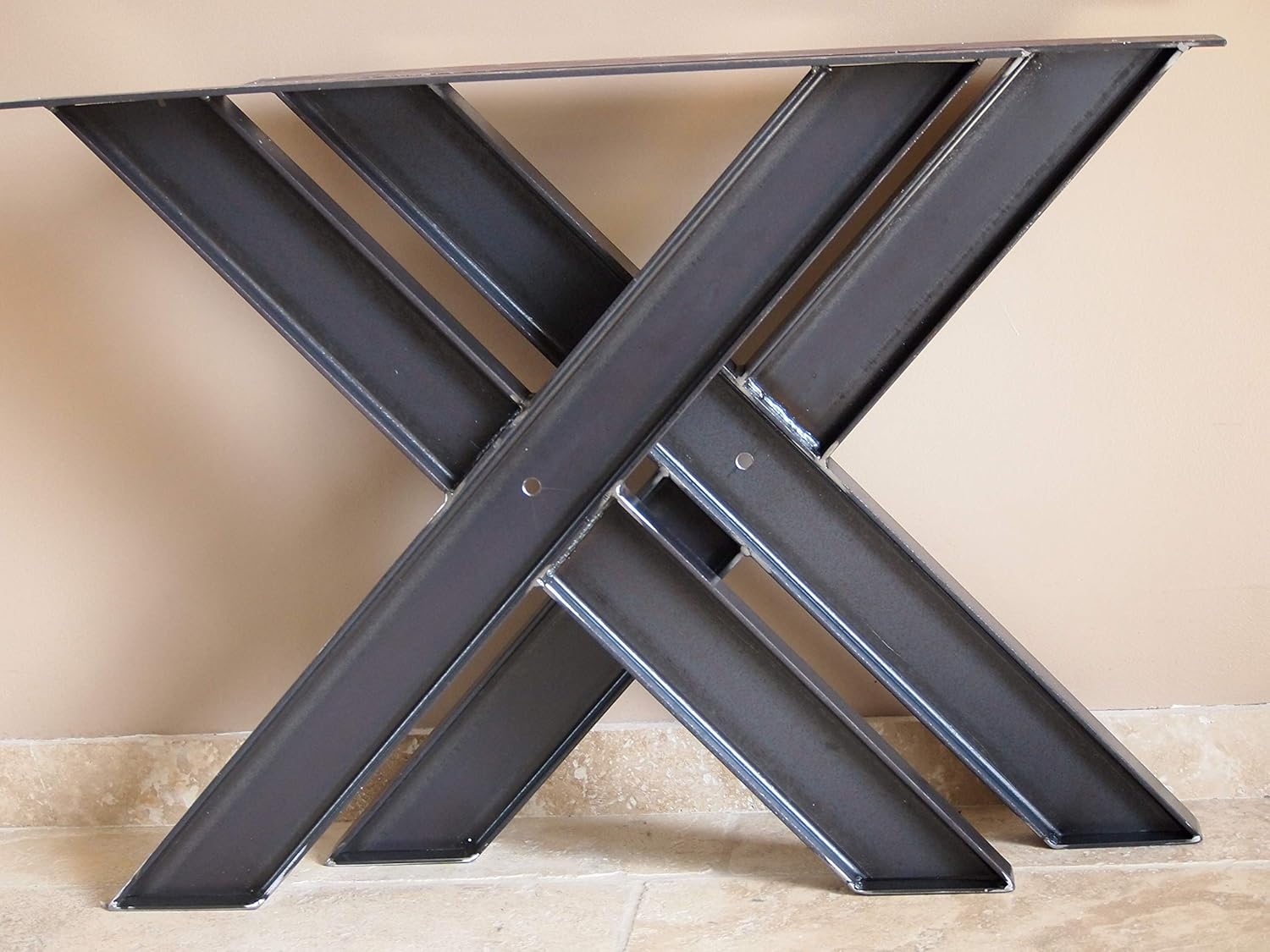 Pied De Table En IPN Style Industriel Forme De Croix Amazon fr Handmade Pied De Table En IPN Style Industriel Forme De Croix Amazon fr Handmade