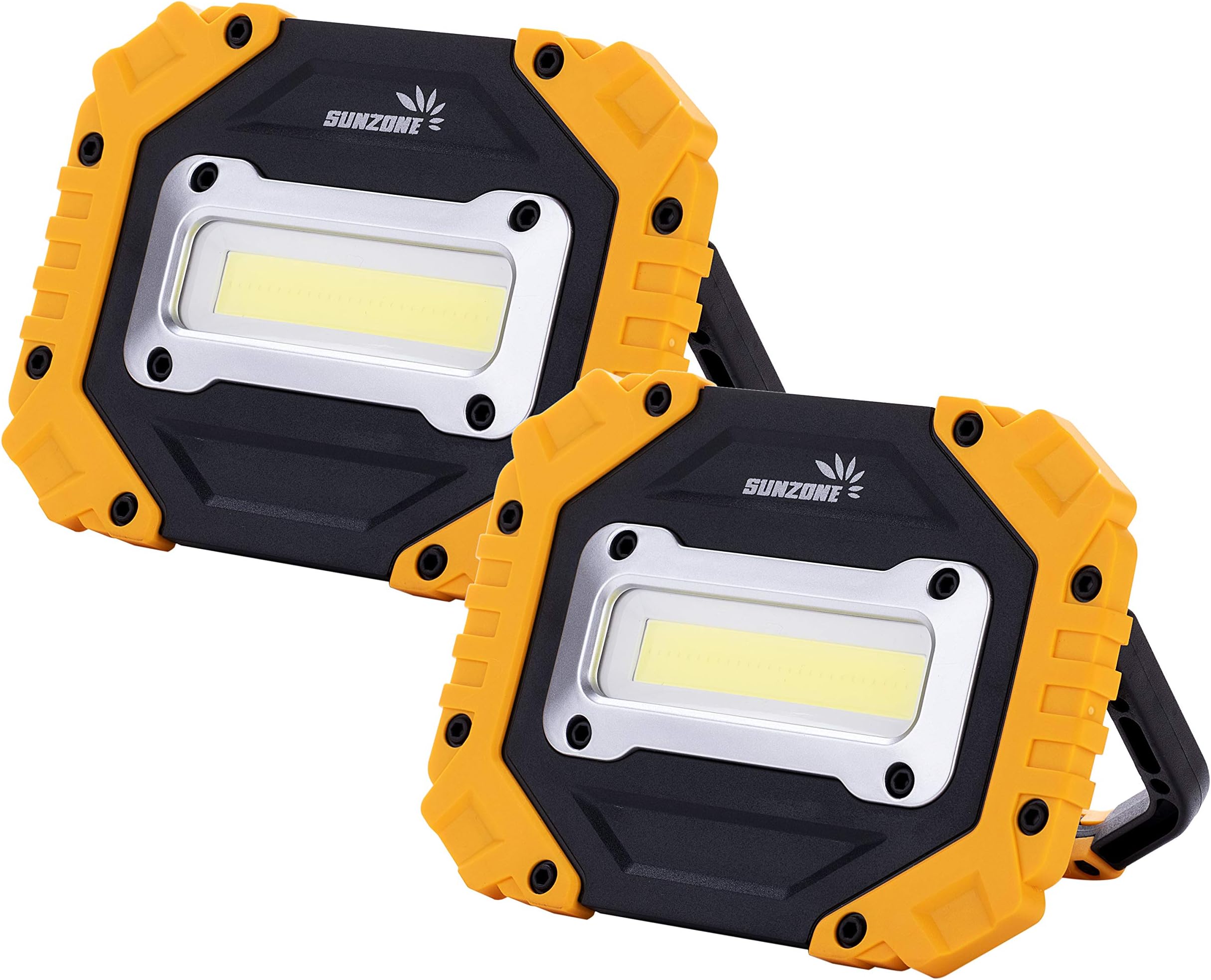 2PCS Handy Cordless LED Work Light BriteWith Magnetic Base, Outdoor ...