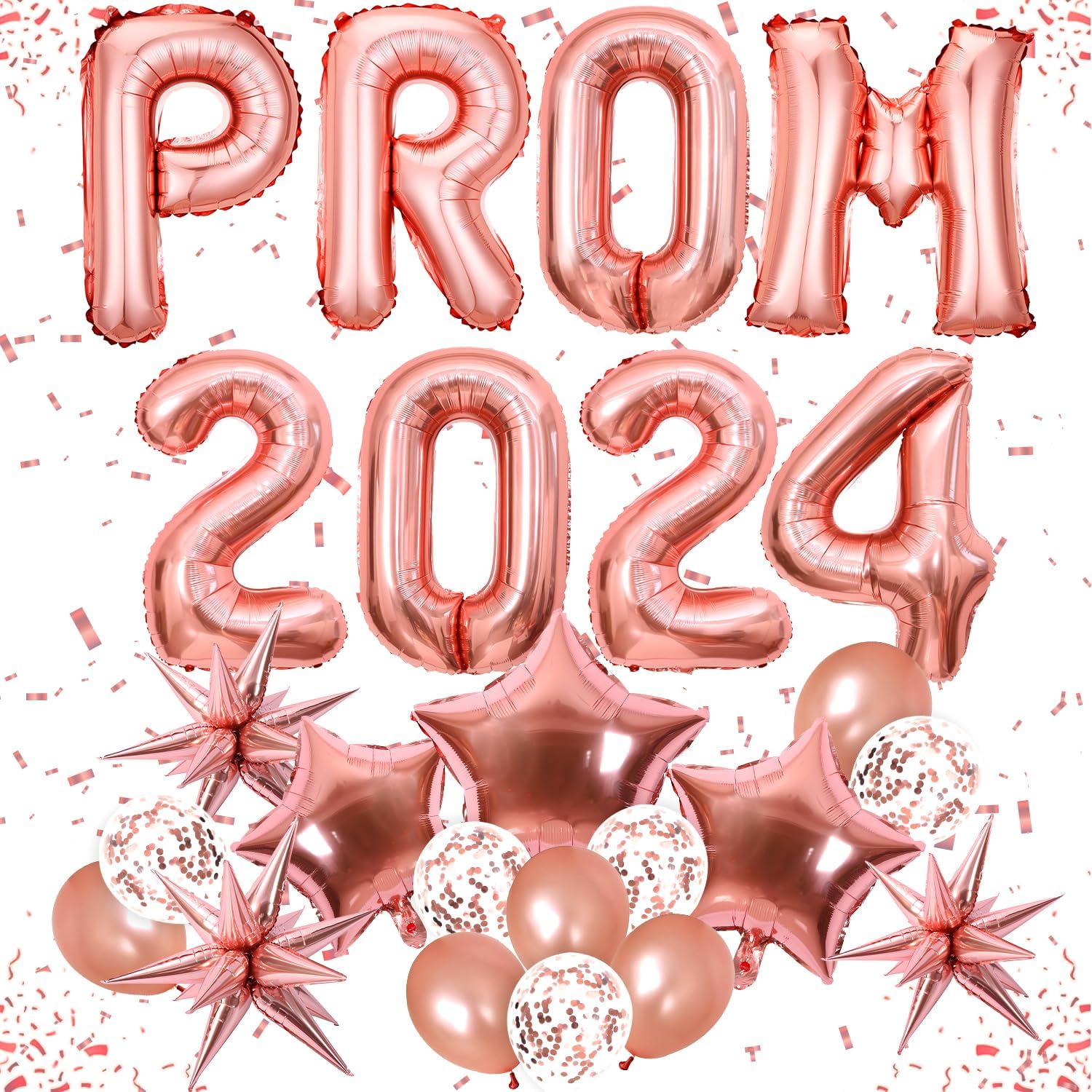 Amazon.com: 24Pcs Prom Balloons, Prom Decorations Includes 32 inch Prom ...
