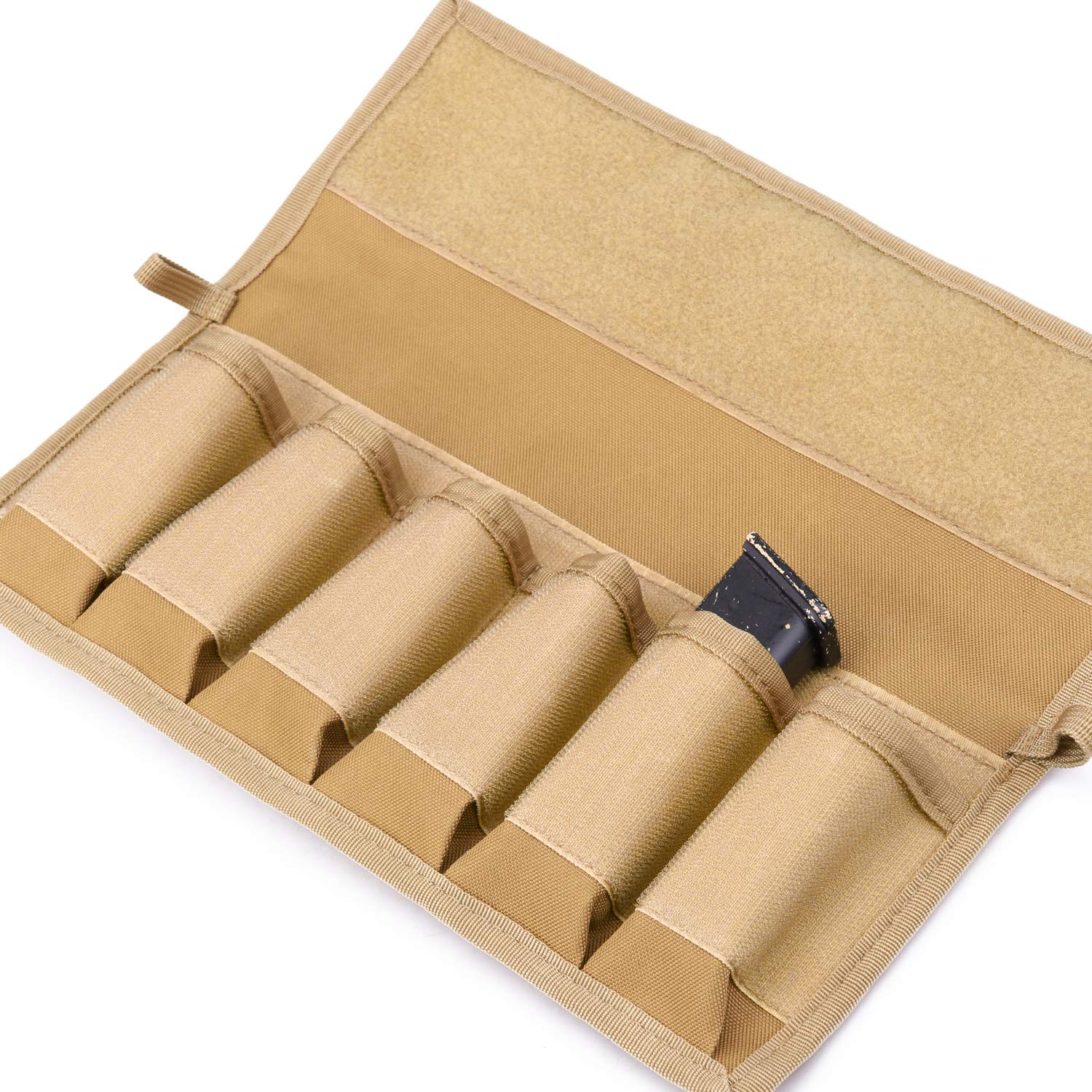 Snapklik.com : AMYIPO Tactical Gun Pistol Magazine Storage Pouch 6 Mag ...
