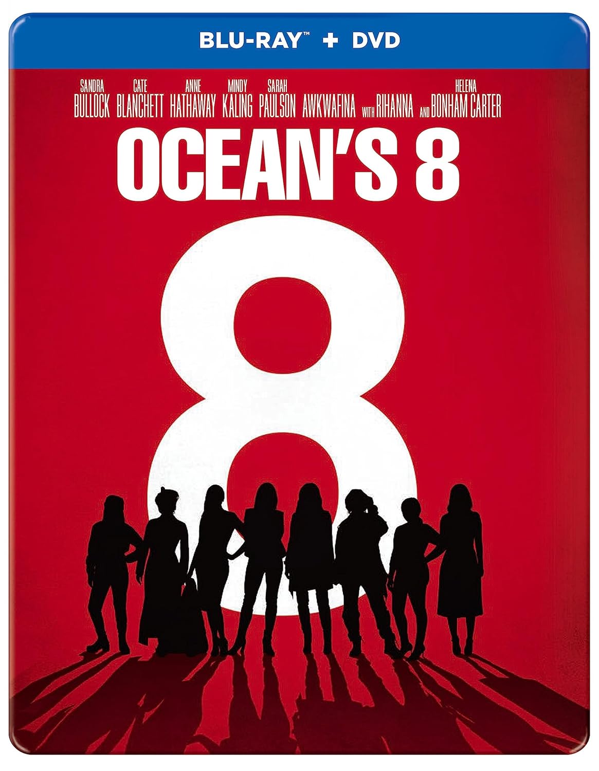 Amazon.com: Ocean's 8 (Steelbook/Blu-ray + DVD) (BD) : Sandra Bullock ...