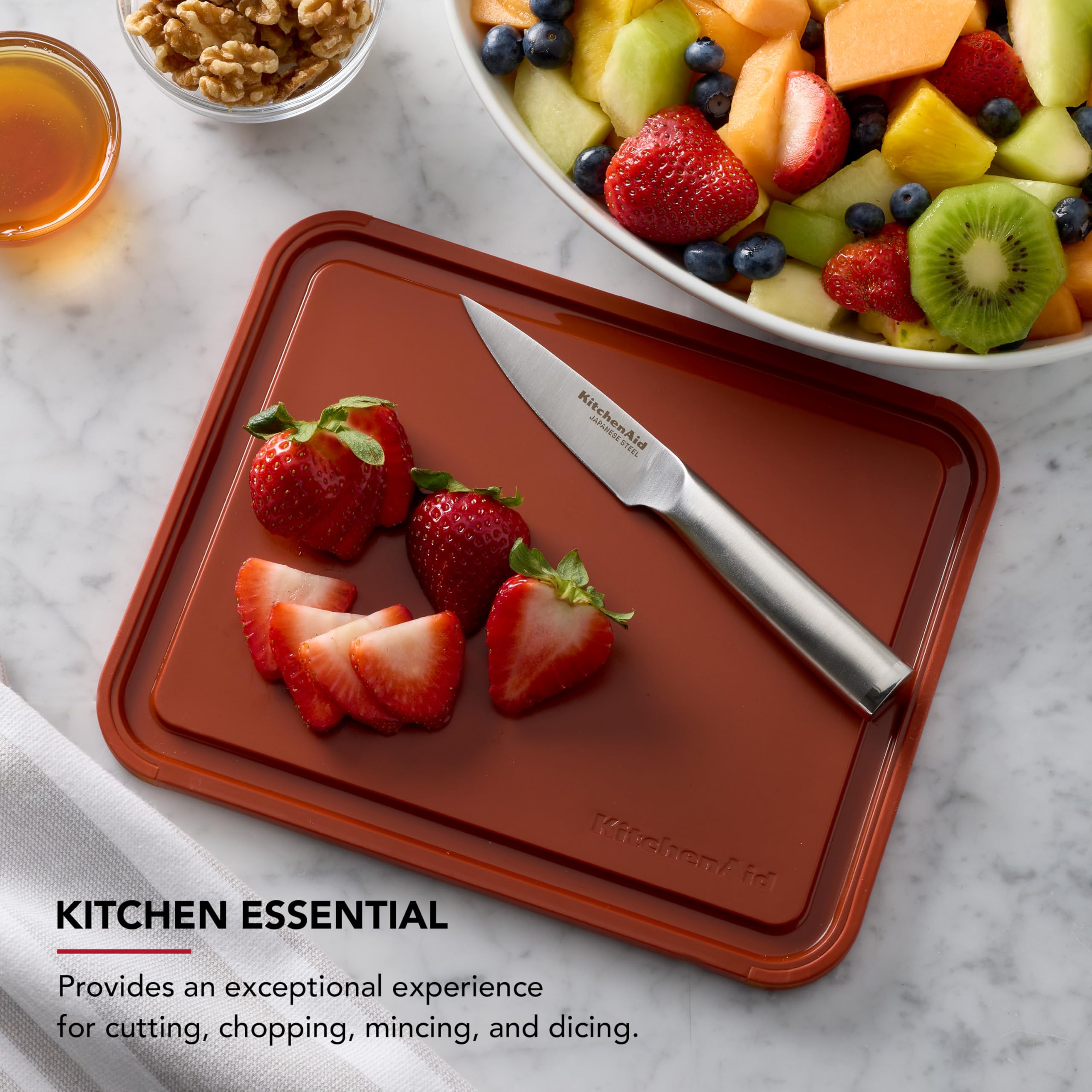 Snapklik.com : KitchenAid Classic Plastic Cutting Board