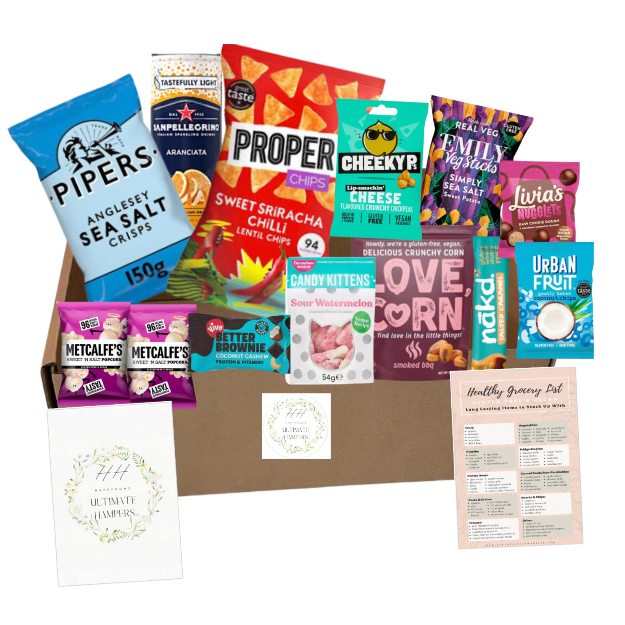 HappyHome Ultimate Hampers Gluten Free Hamper Snack Box-Selection of ...