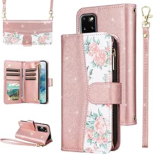 Amazon.com: Furiet for Samsung Galaxy S20 Plus S20+ 5G Floral Wallet Case with Flip Purse Wrist ...