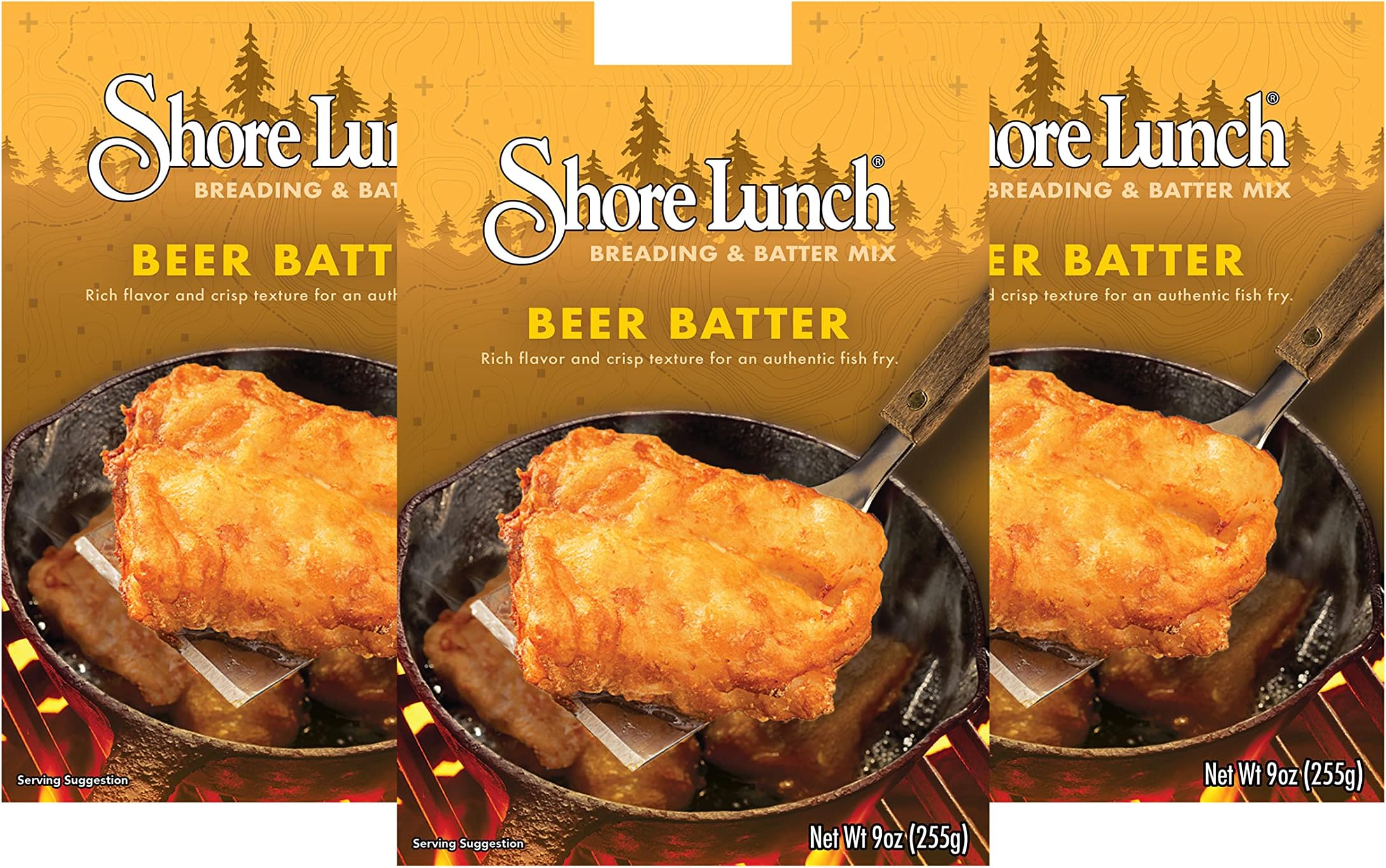 Amazon.com : Shore Lunch Fish Breading & Batter Mix, Original Recipe, 9 ...