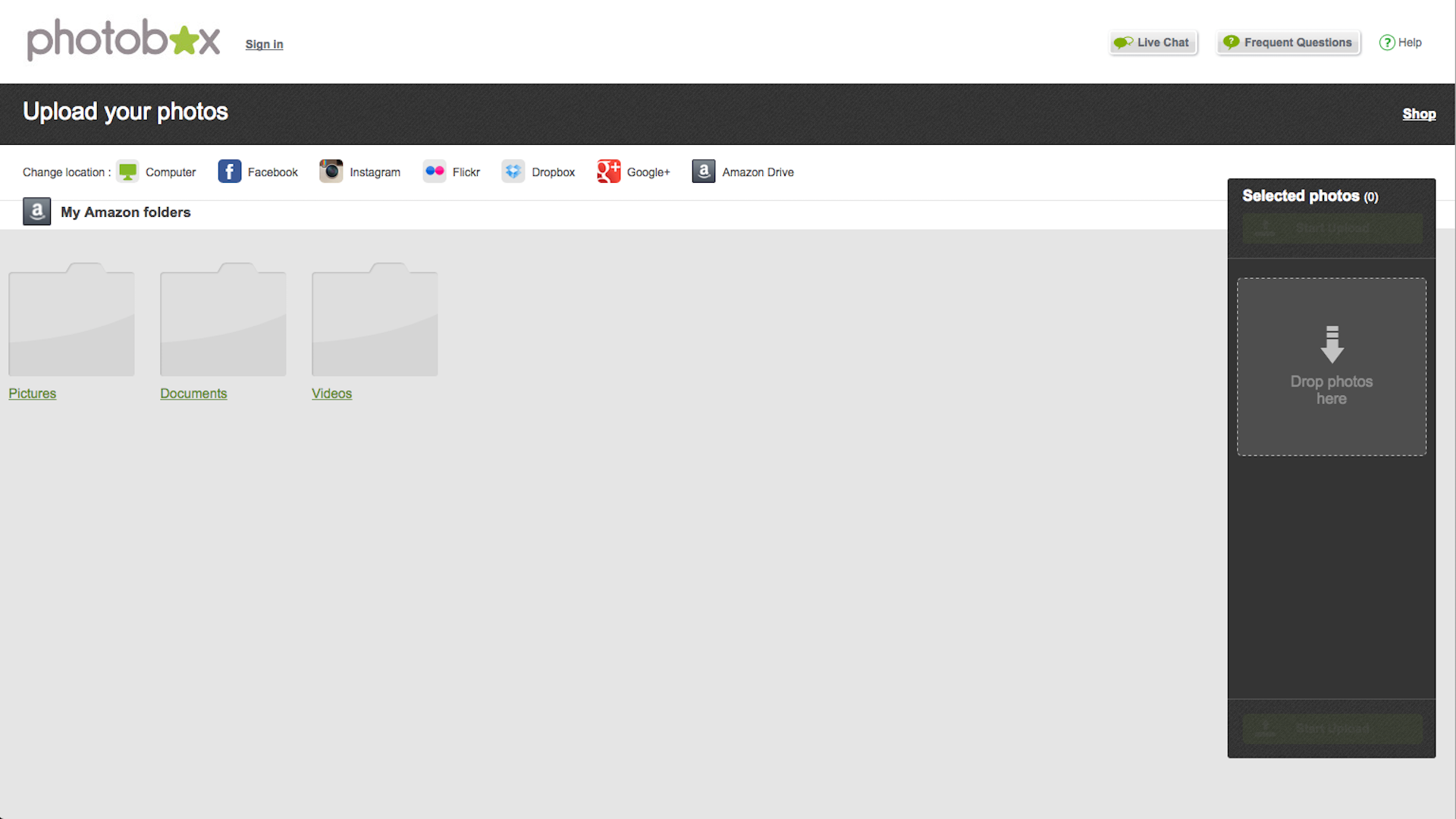 Photobox Connect Uploader - App on the Amazon Appstore
