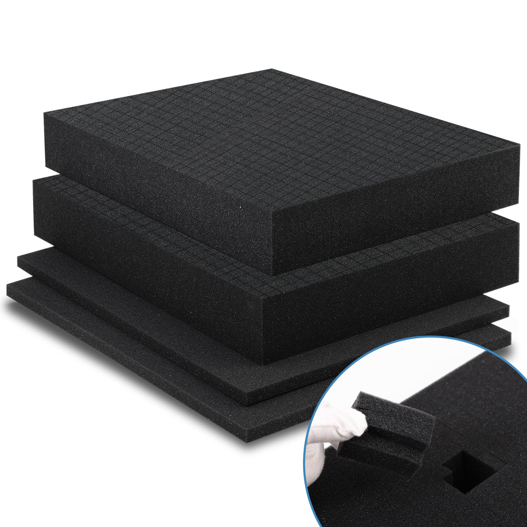 Amazon.com: Coengwui Pick and Pluck Foam Inserts, Pre-Cubed Pick Apart ...
