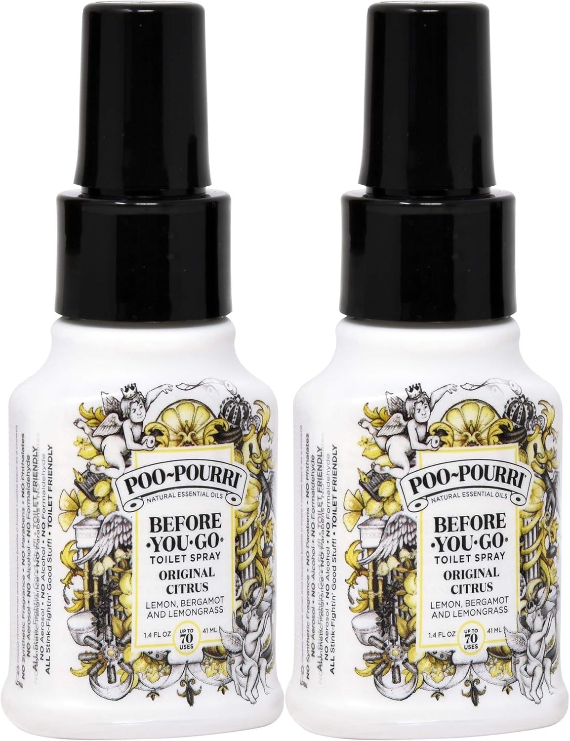 Amazon.com: Poo-Pourri Before-You-Go Toilet Spray Bottle, 1.4 oz ...