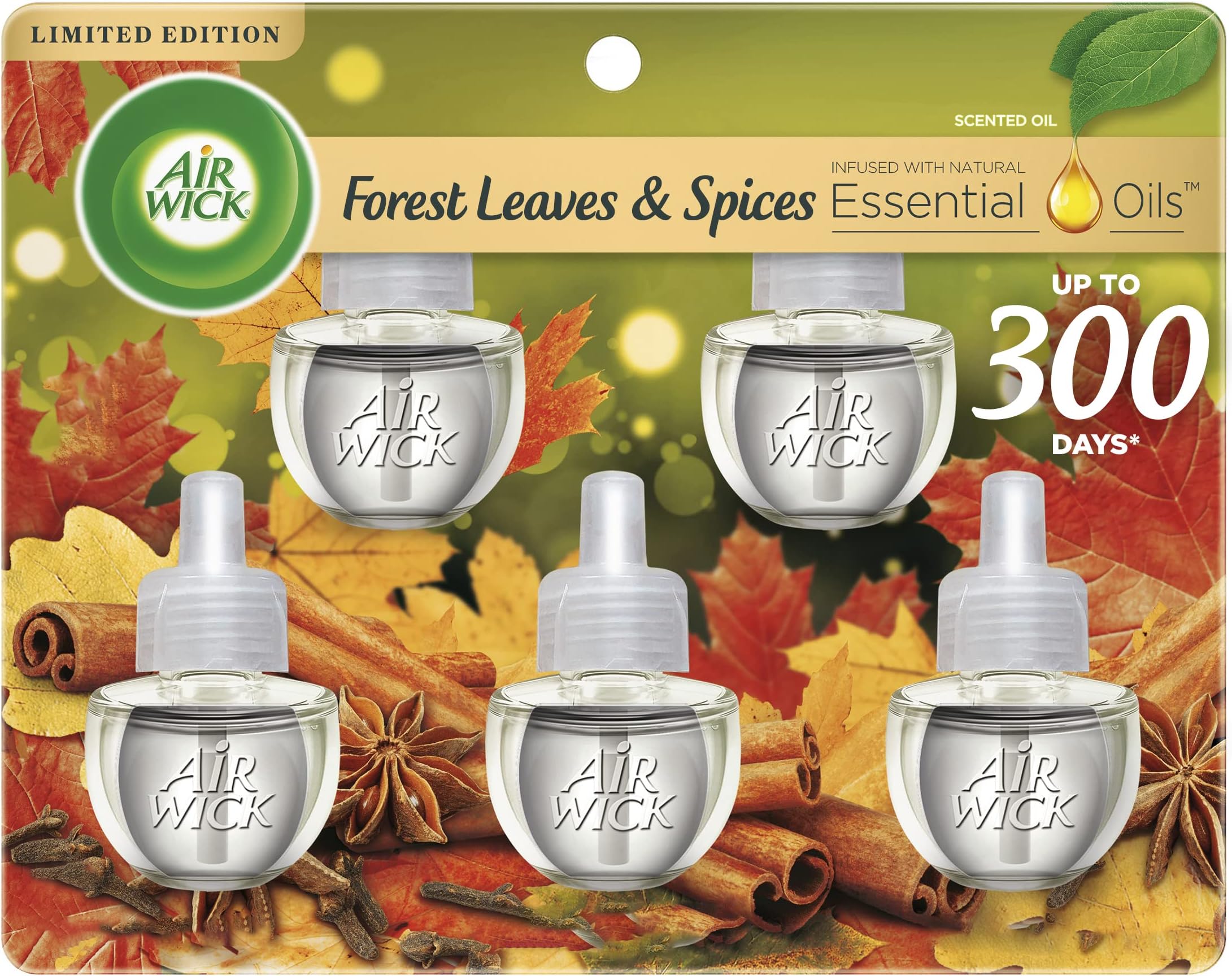 Amazon.com: Air Wick Plug in Scented Oil Refill, 2 ct, Brown Sugar and ...