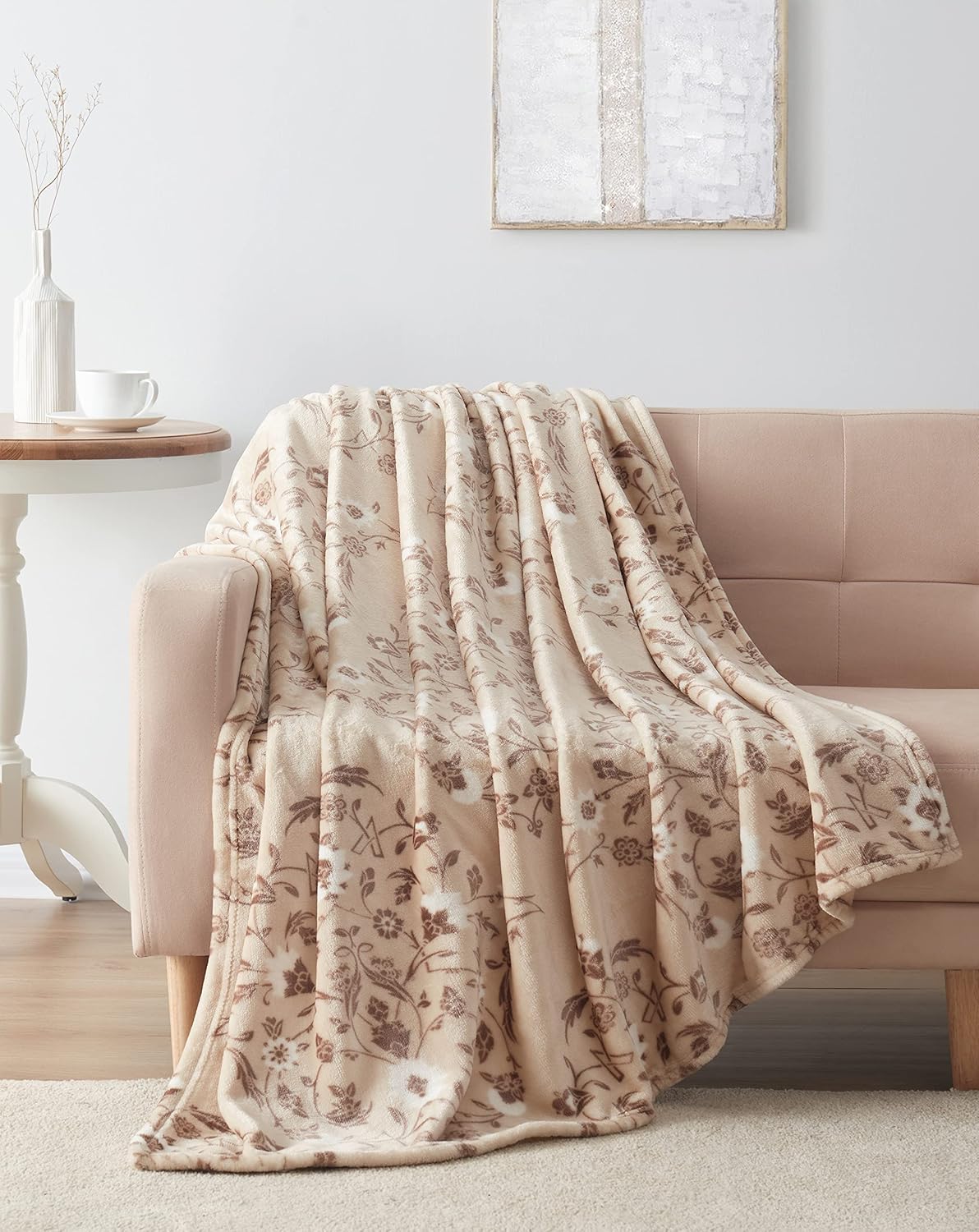 Amazon.com: Tahari Home - Throw, Soft Plush Blanket, Warm & Cozy ...