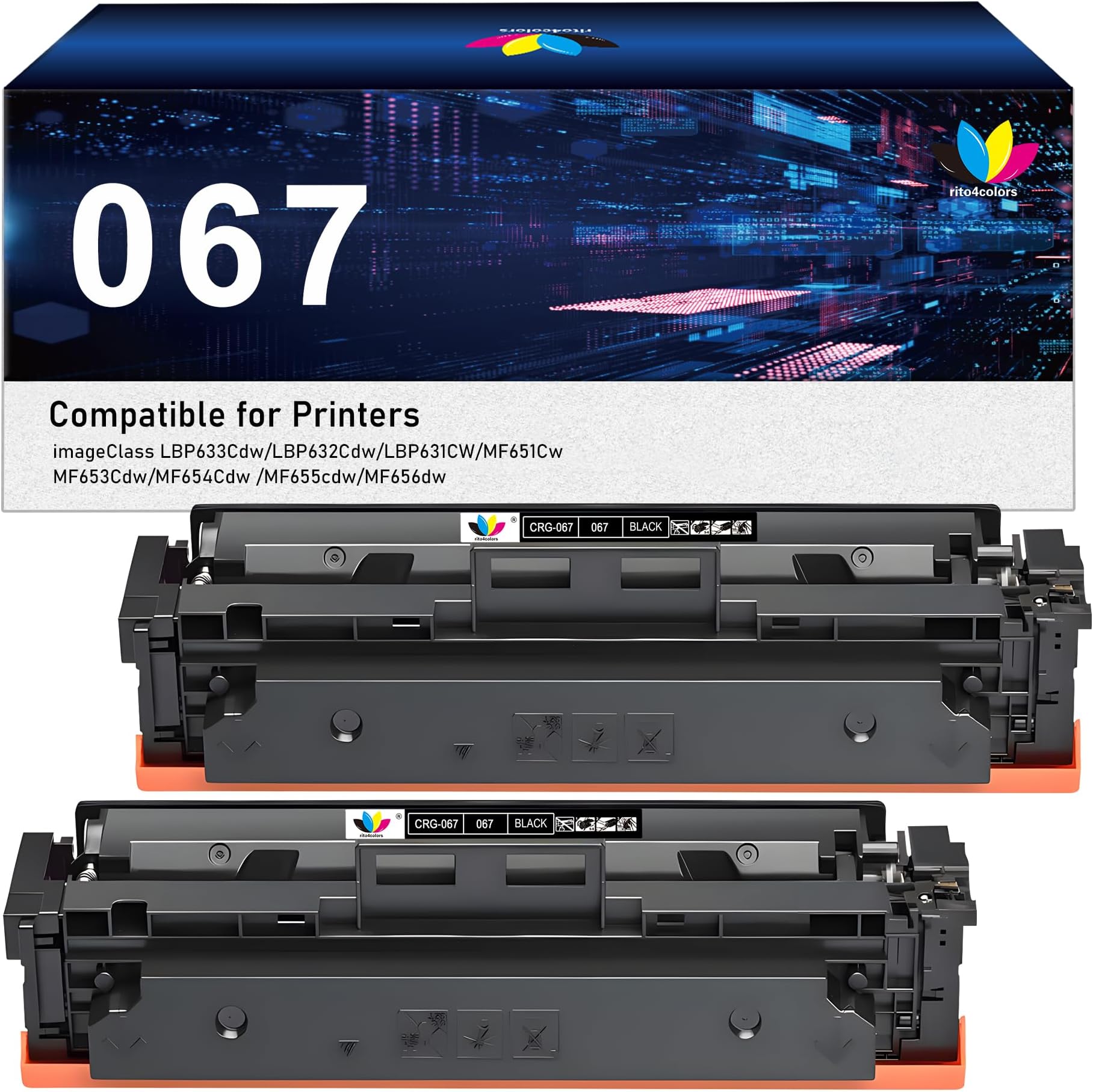 Amazon.com: 067H 067 Toner Cartridge MF656Cdw Compatible Replacement ...