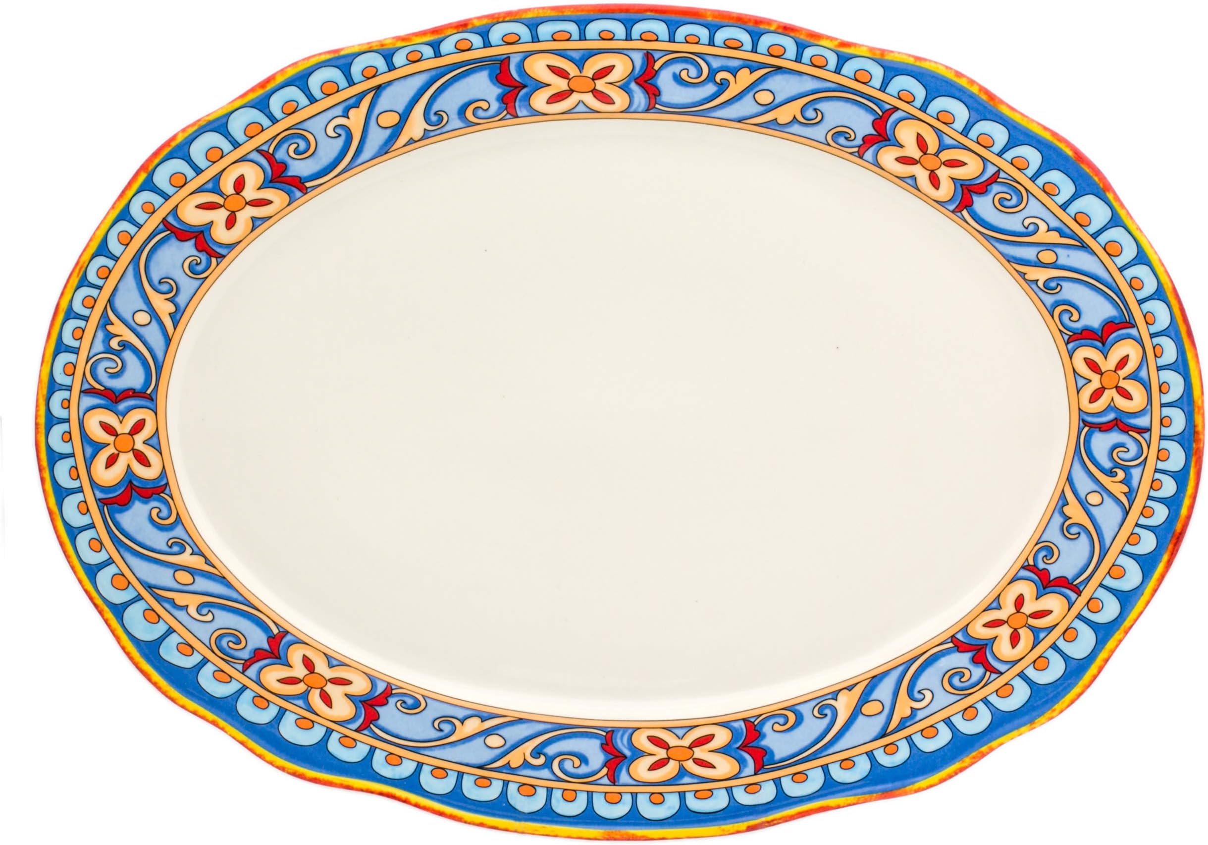 Amazon.com | Enchanted Talavera Pottery Hand Painted Ceramic Rectangle ...
